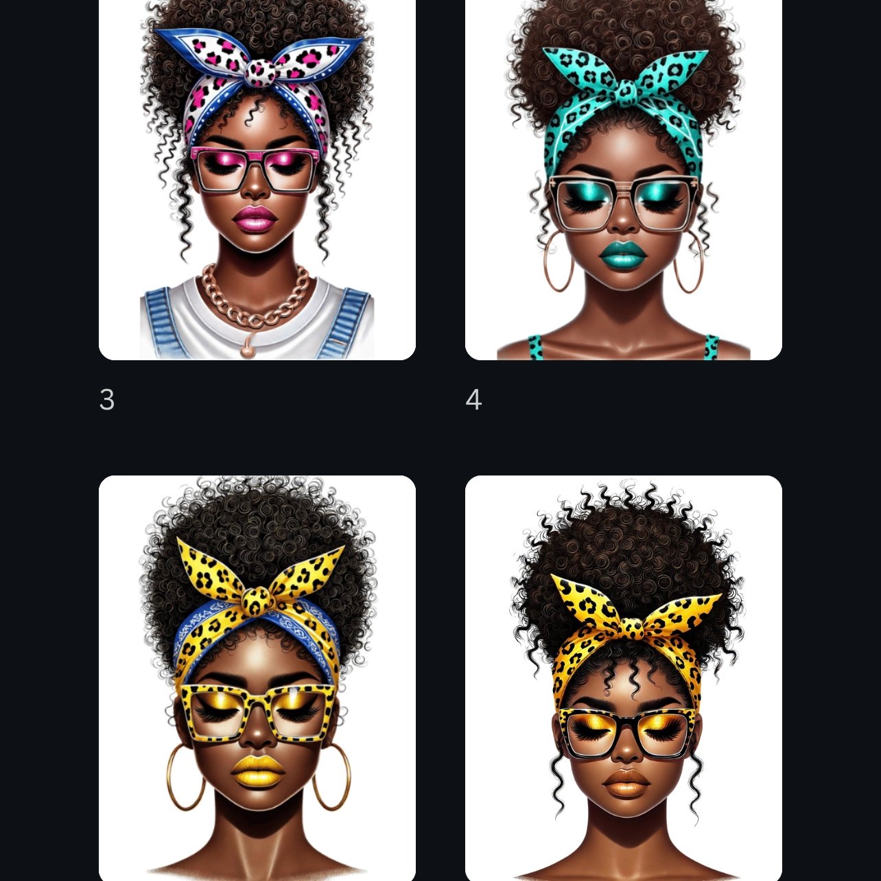 Awareness Warriors Full Face Designs (15 PCS) - Payhip