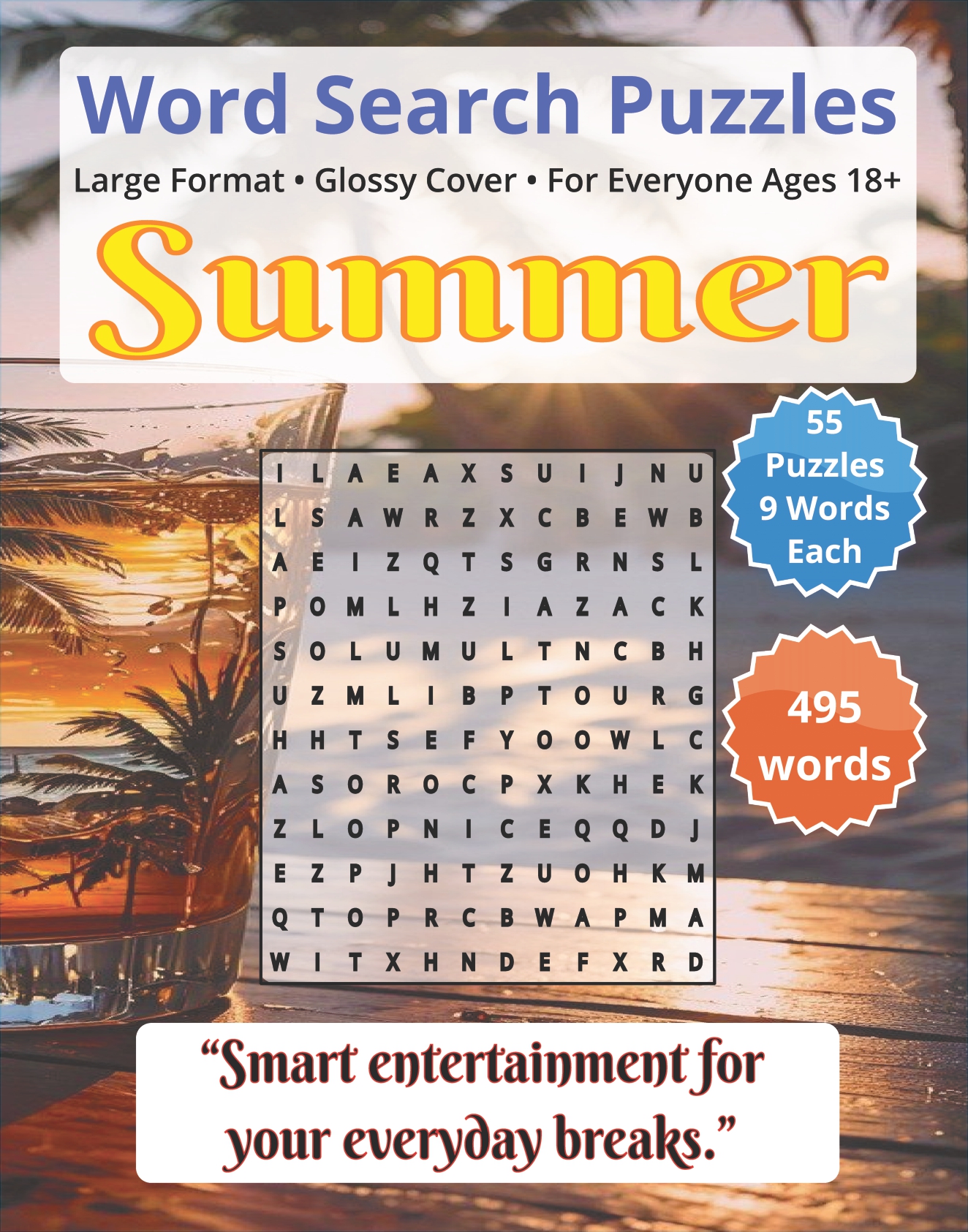 Summer: Word Search Puzzles for Everyone 18 - Printable Activity PDF ...