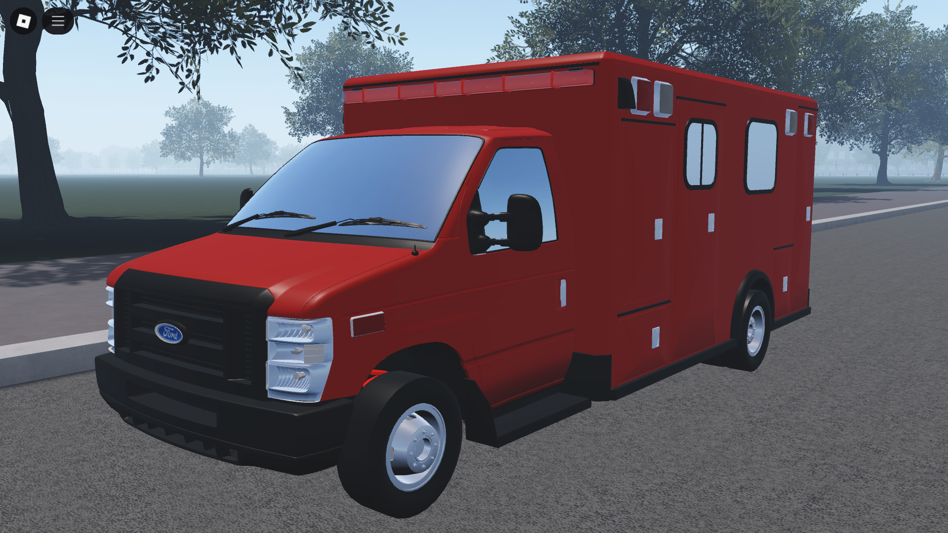 USA Ambulance LP – Realistic Roblox Emergency Vehicle