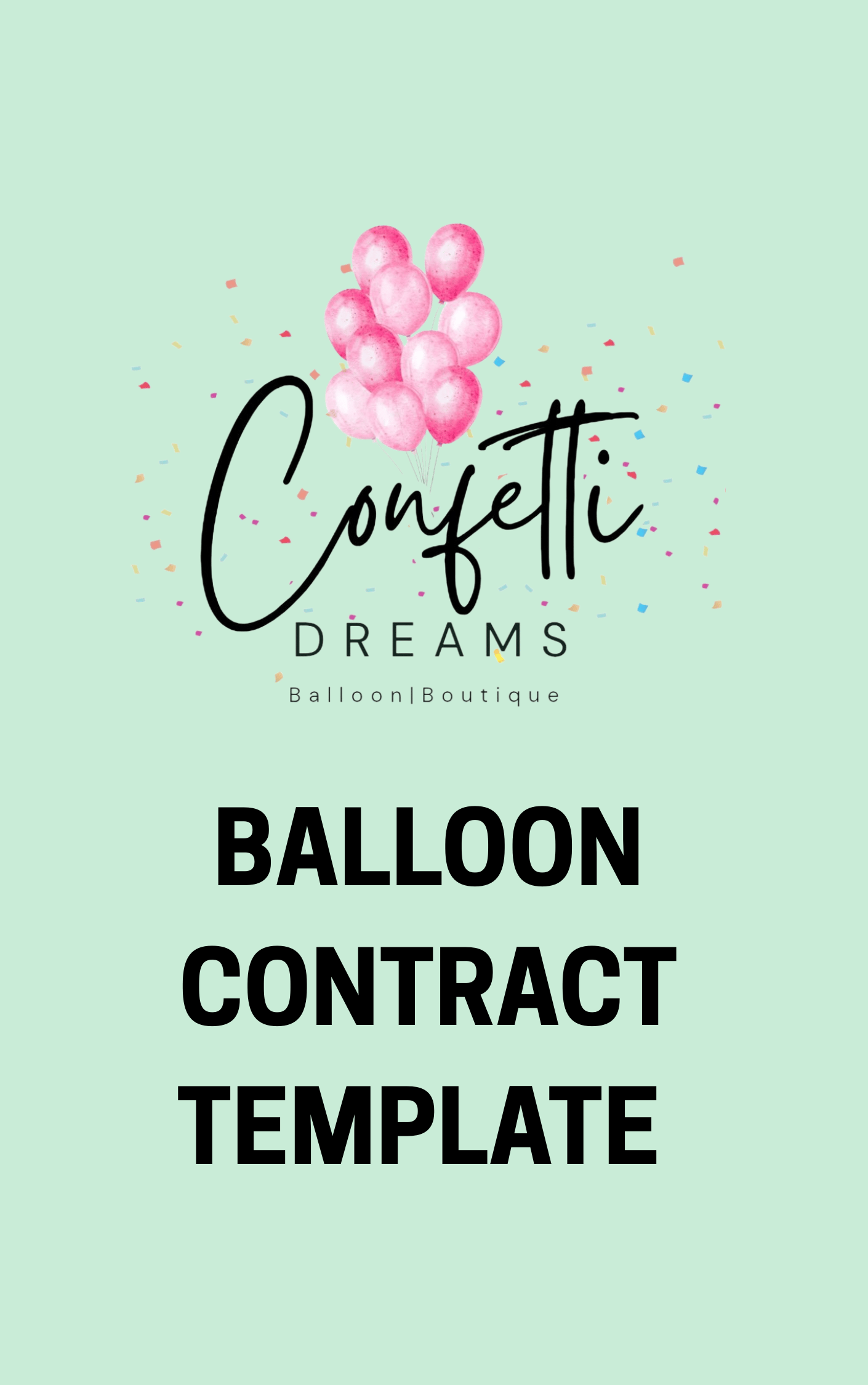 Balloon Contract Template - Payhip