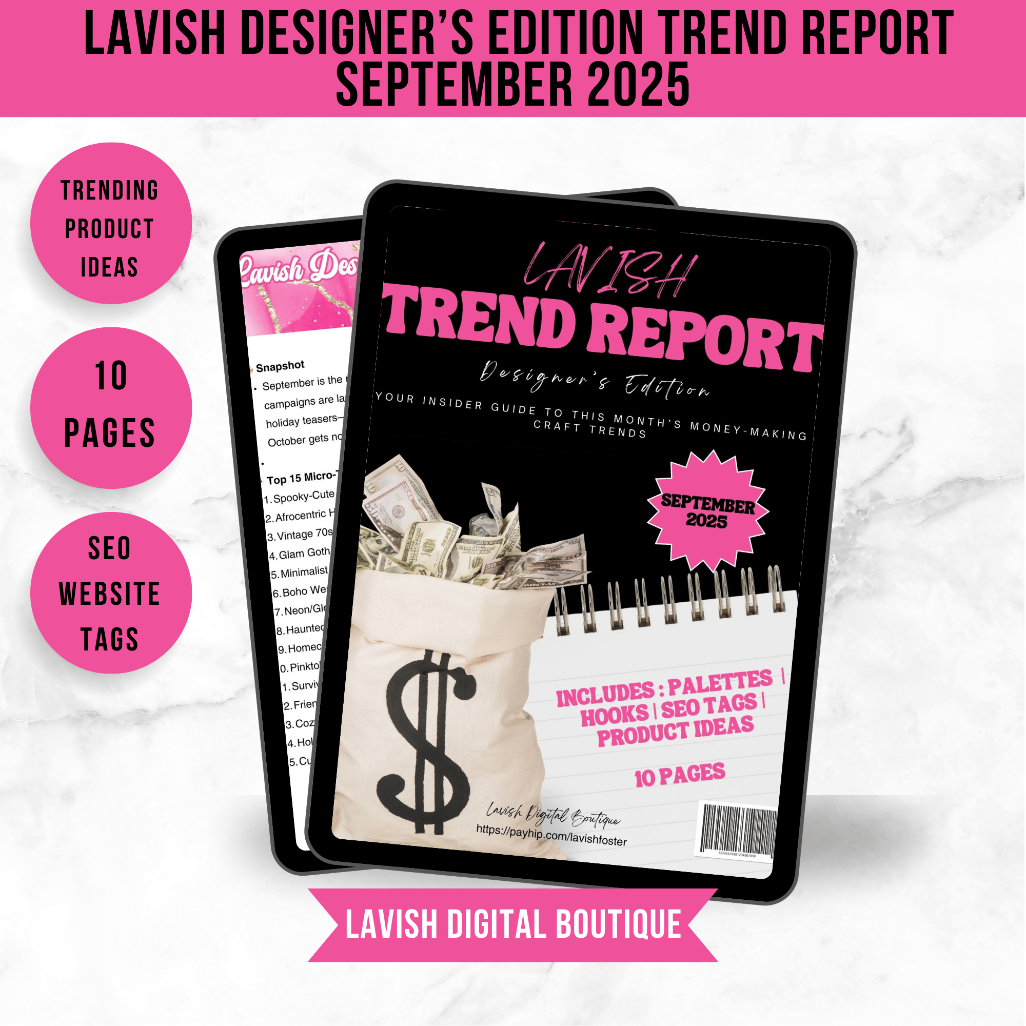 Lavish Trend Report: Designer’s Edition— September 2025 - Payhip