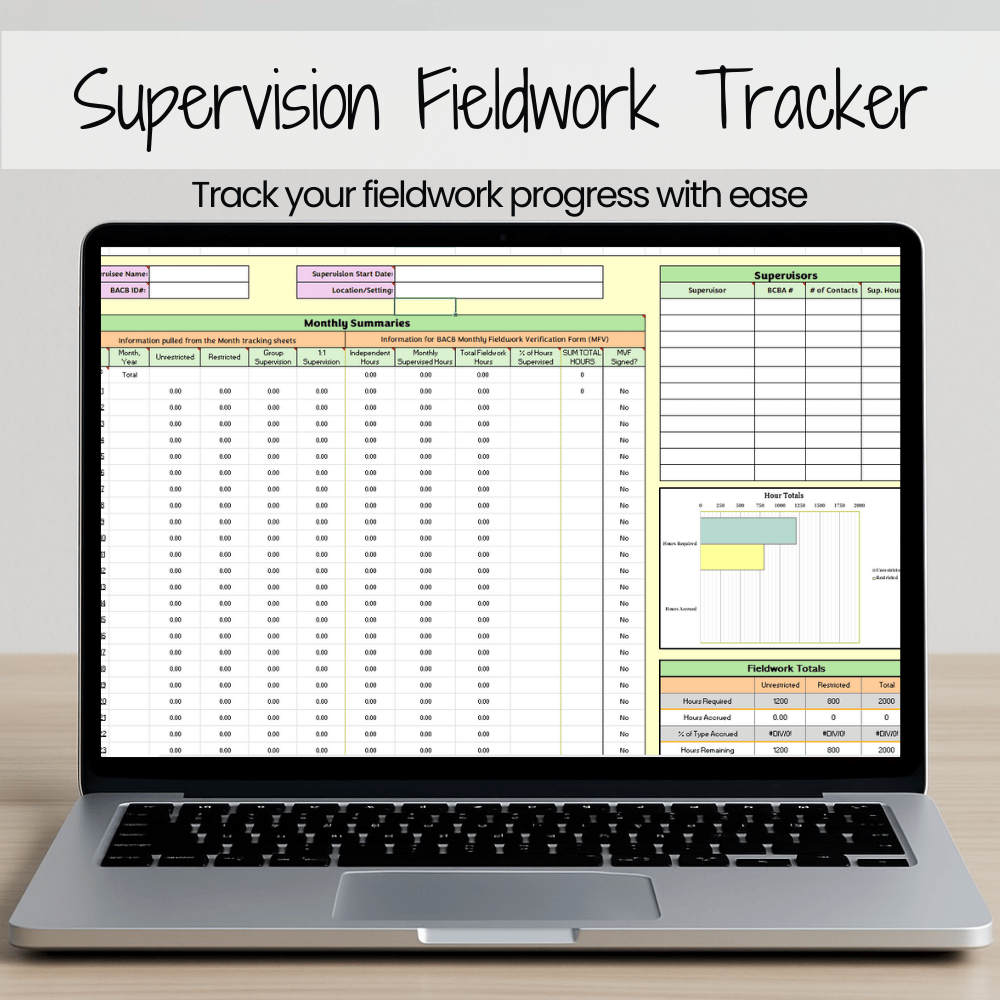 Supervision Fieldwork Tracker Payhip