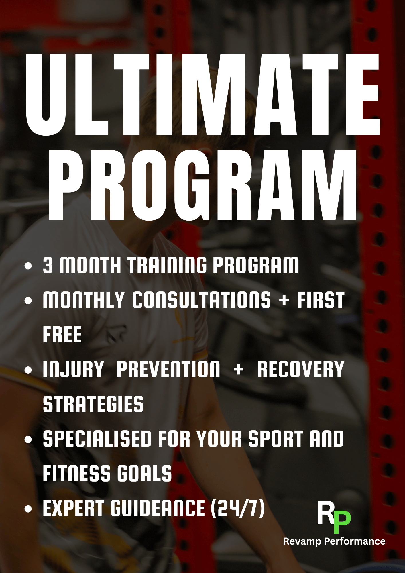 THE ULTIMATE TRAINING PROGRAM - 3 MONTHS PERSONALISED FOR YOU! FULL ...