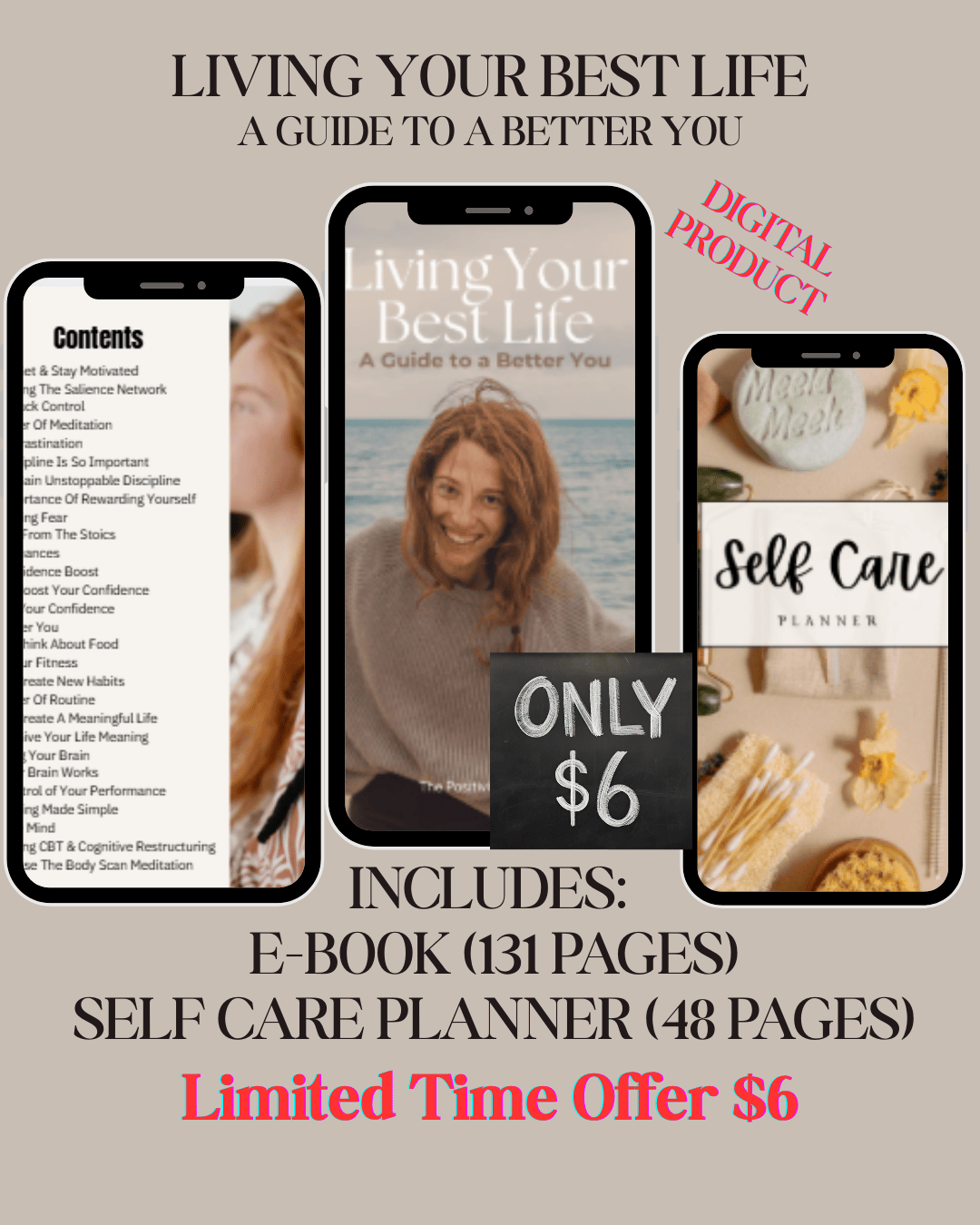 Living Your Best Life - A Guide to a Better You -Bonus: Self Care ...