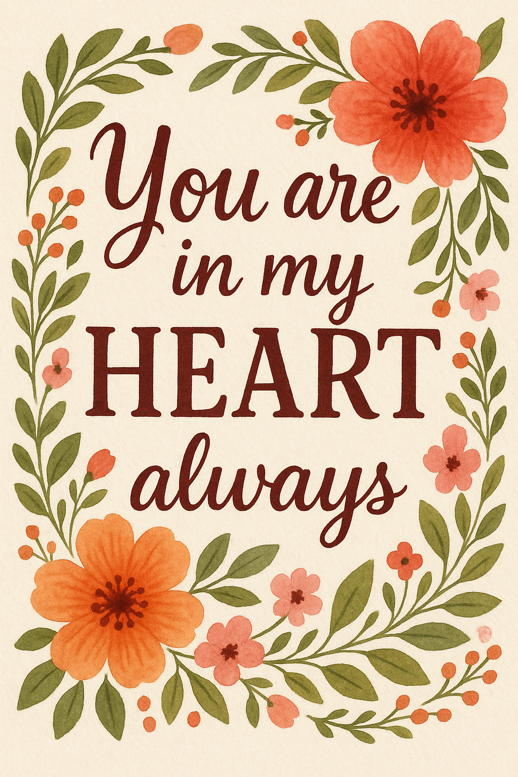 Heartfelt Greeting Card Collection pack of 5 | Digital Download (1024× ...
