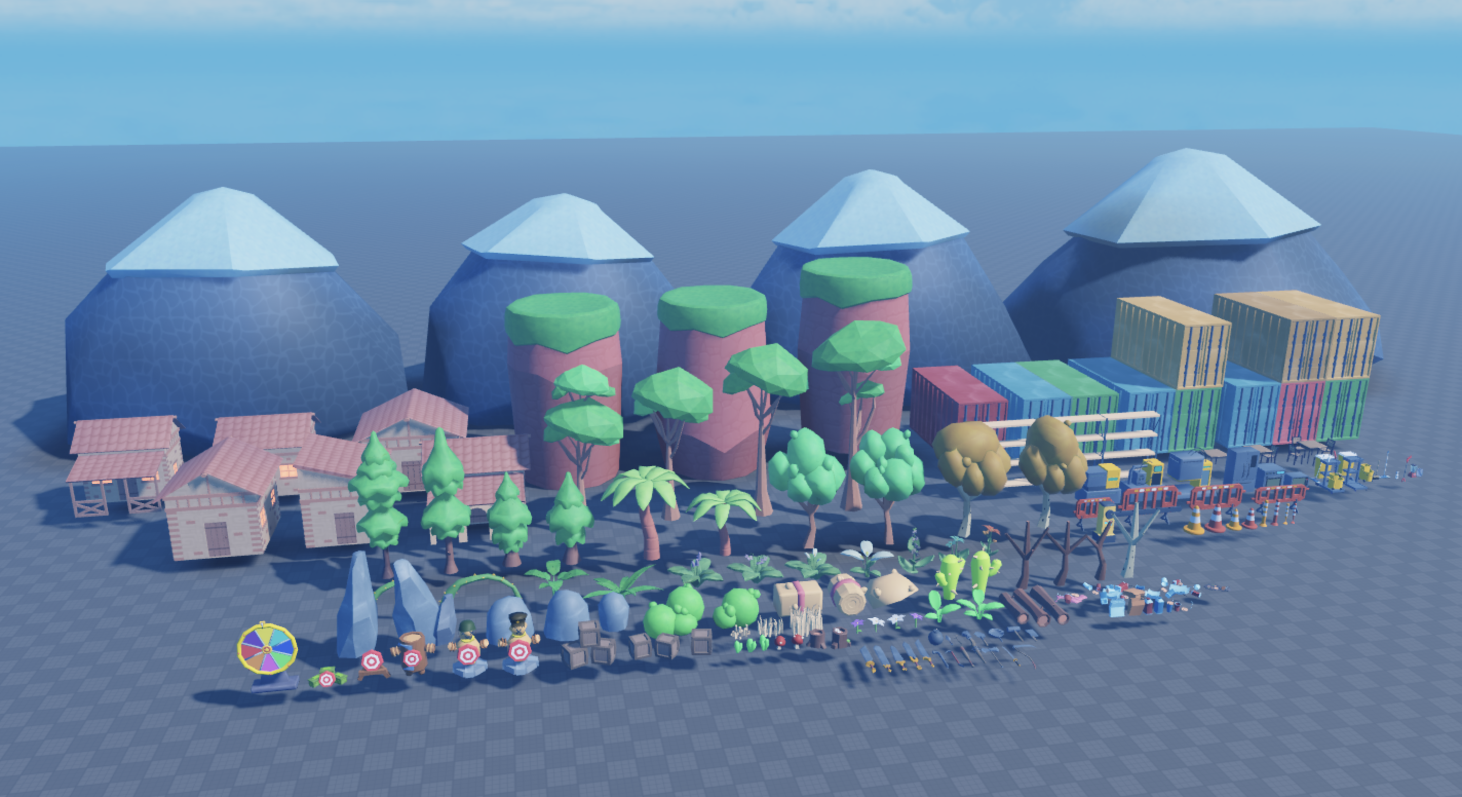 LOW POLY PROPS ASSET PACK - Payhip