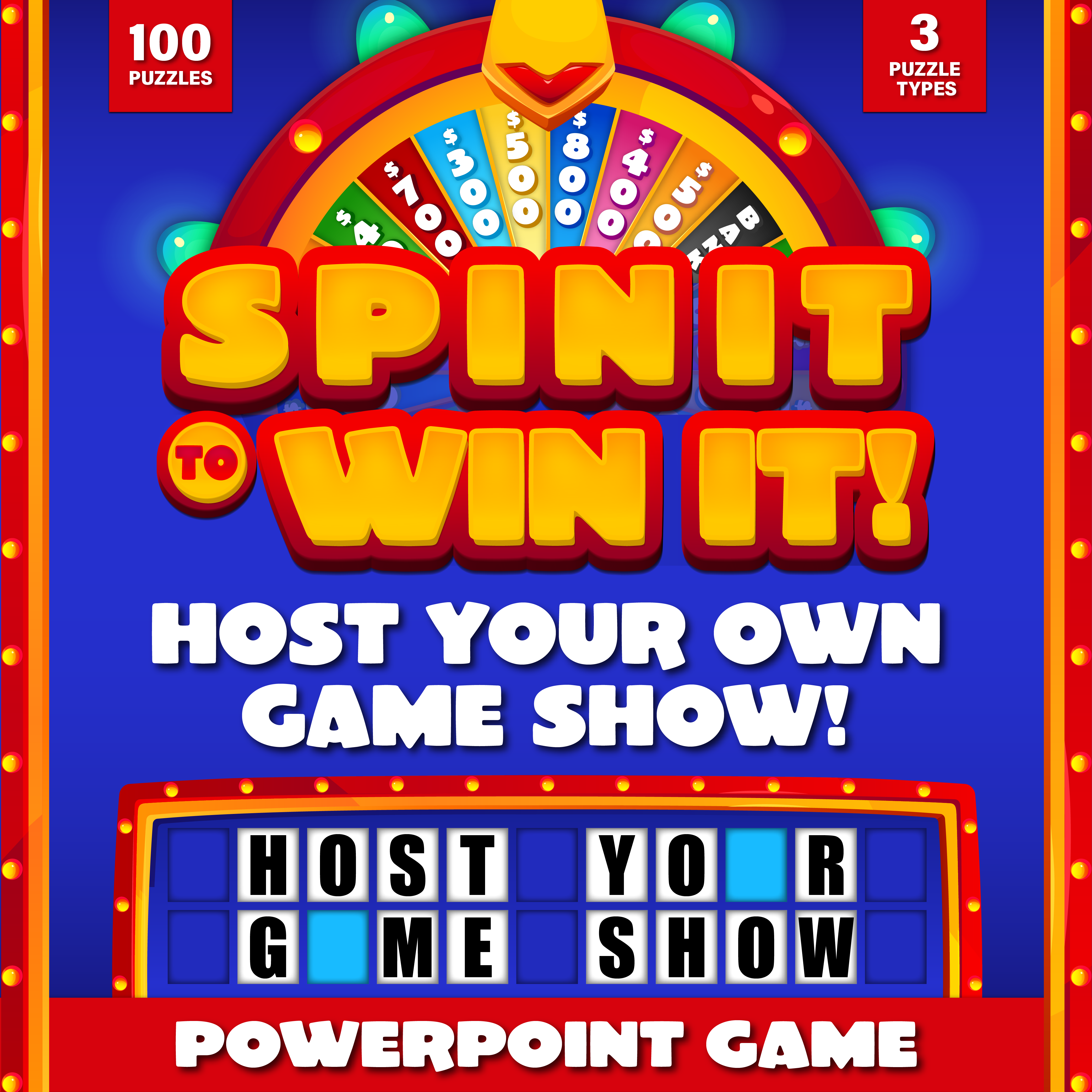 Spin It To Win It PowerPoint Game
