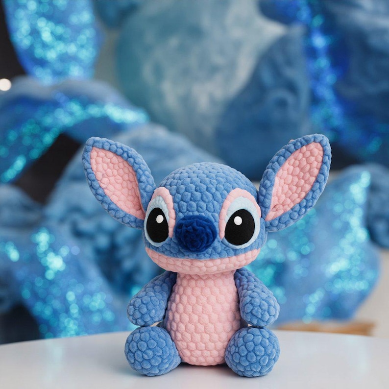 Blue Alien Crochet Pattern PDF | Cute Amigurumi Plush Toy | Beginner ...