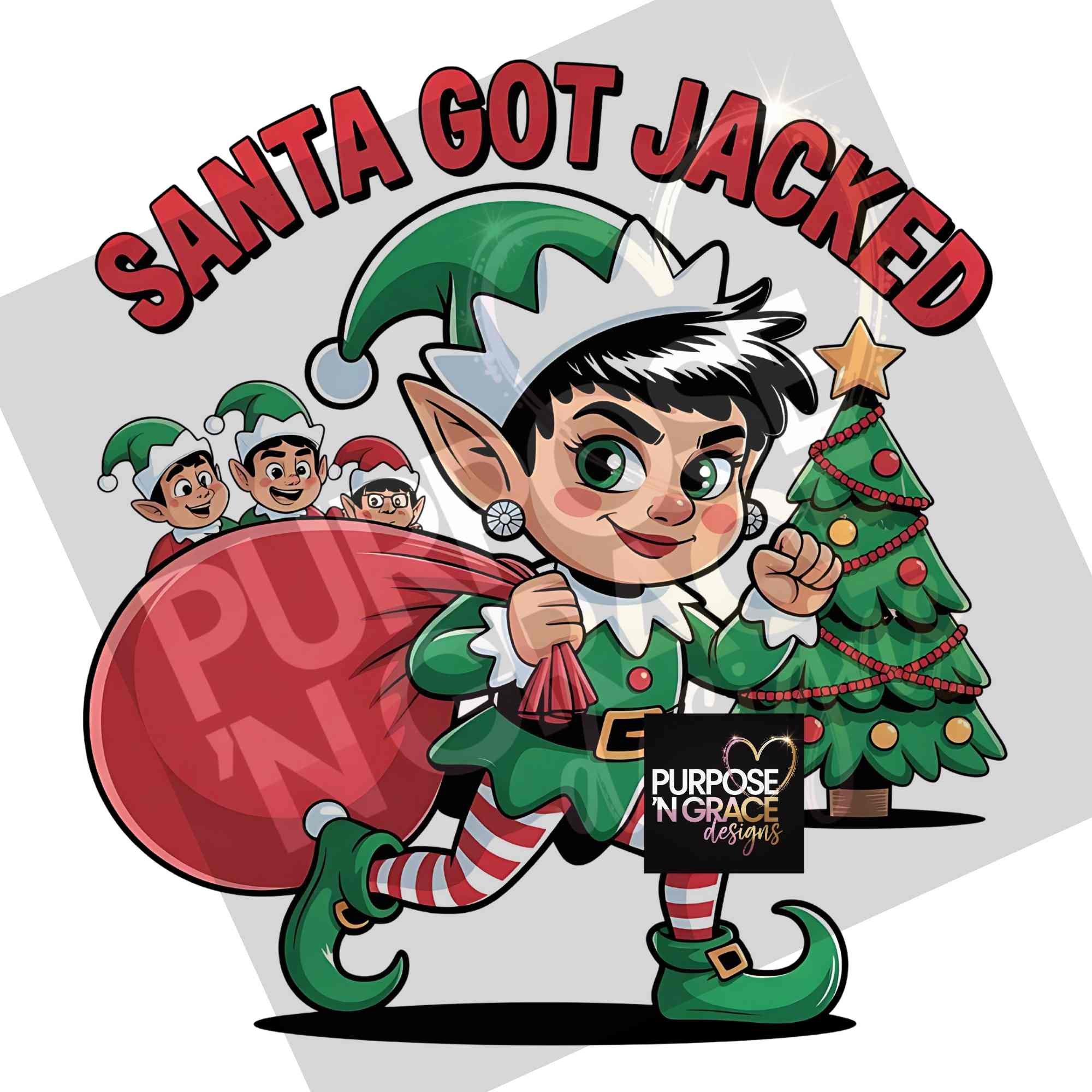 SANTA GOT JACKED PNG - Payhip
