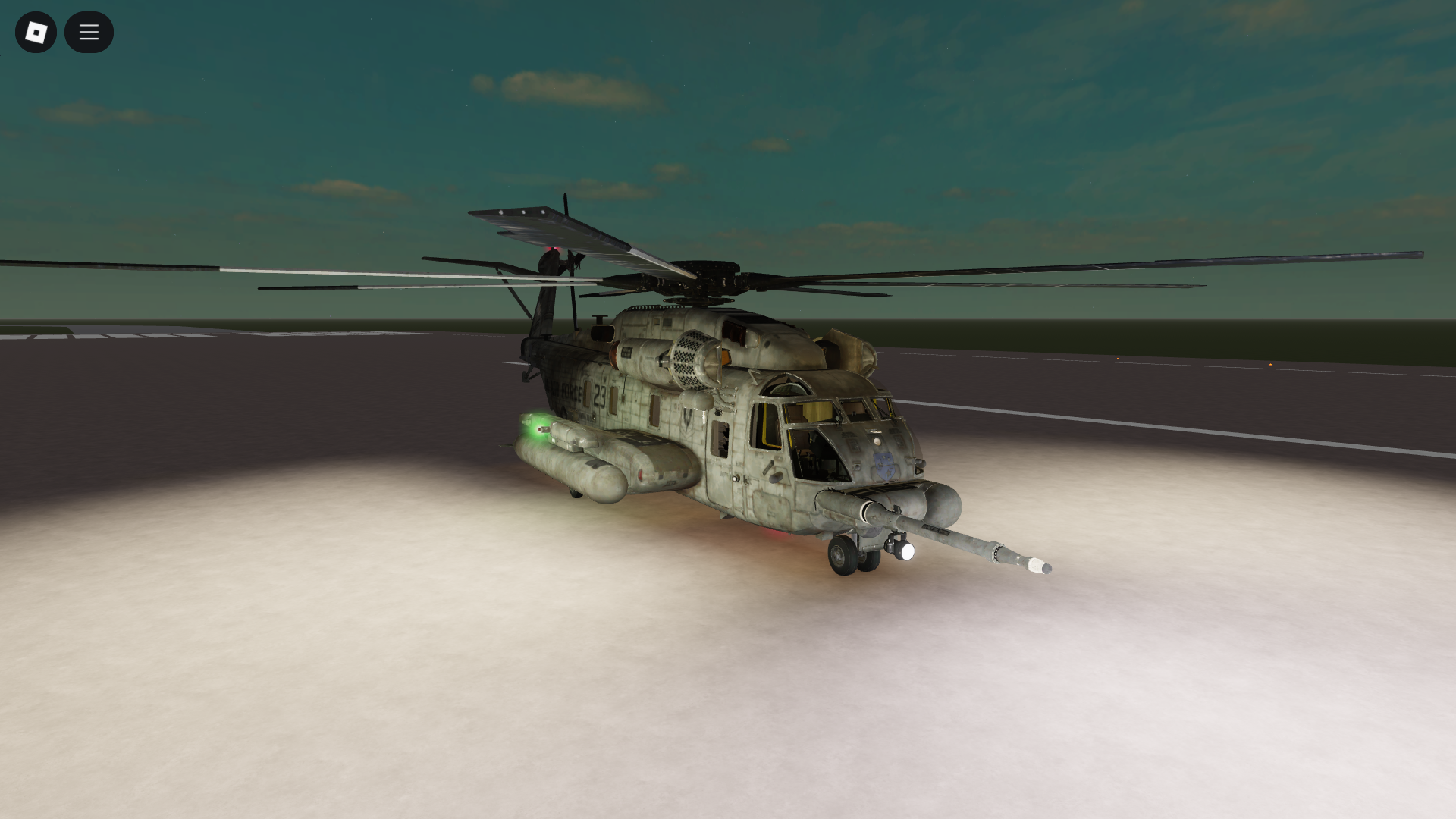 CH-53E Helicopter – Working Heavy Lift for Roblox