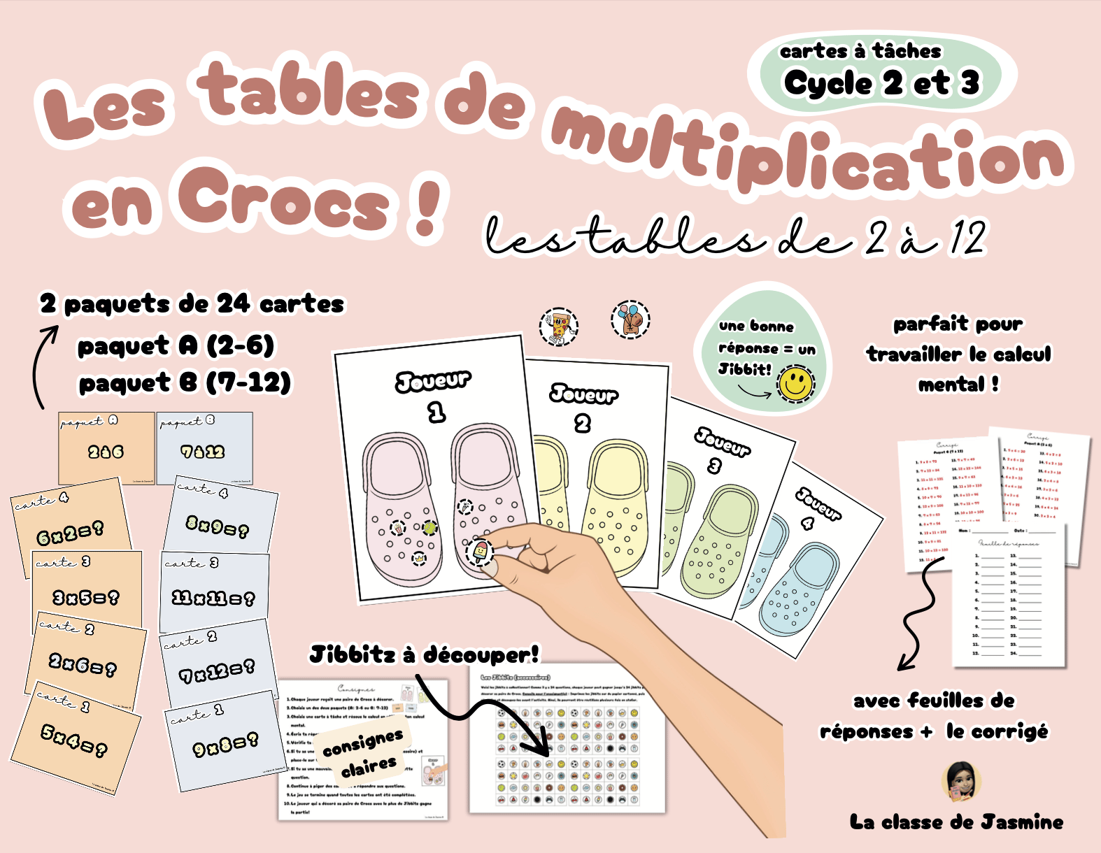 Les tables de multiplication en Crocs! (CAT) - Payhip