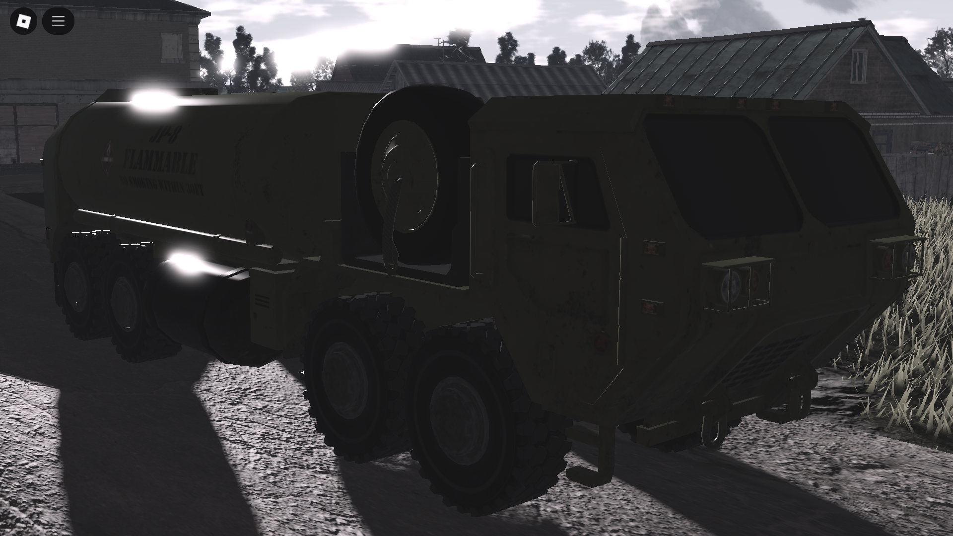 Military Fuel Tanker – Driveable Roblox Army Vehicle
