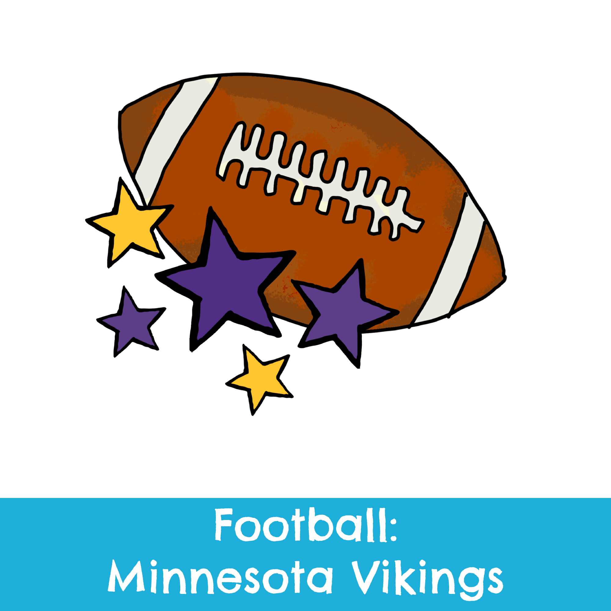 KristenInStitches - Football: Minnesota Vikings Colors - Payhip