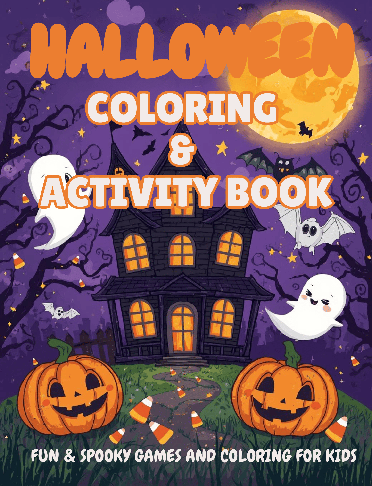 Halloween Coloring & Activity Book for Kids - Payhip