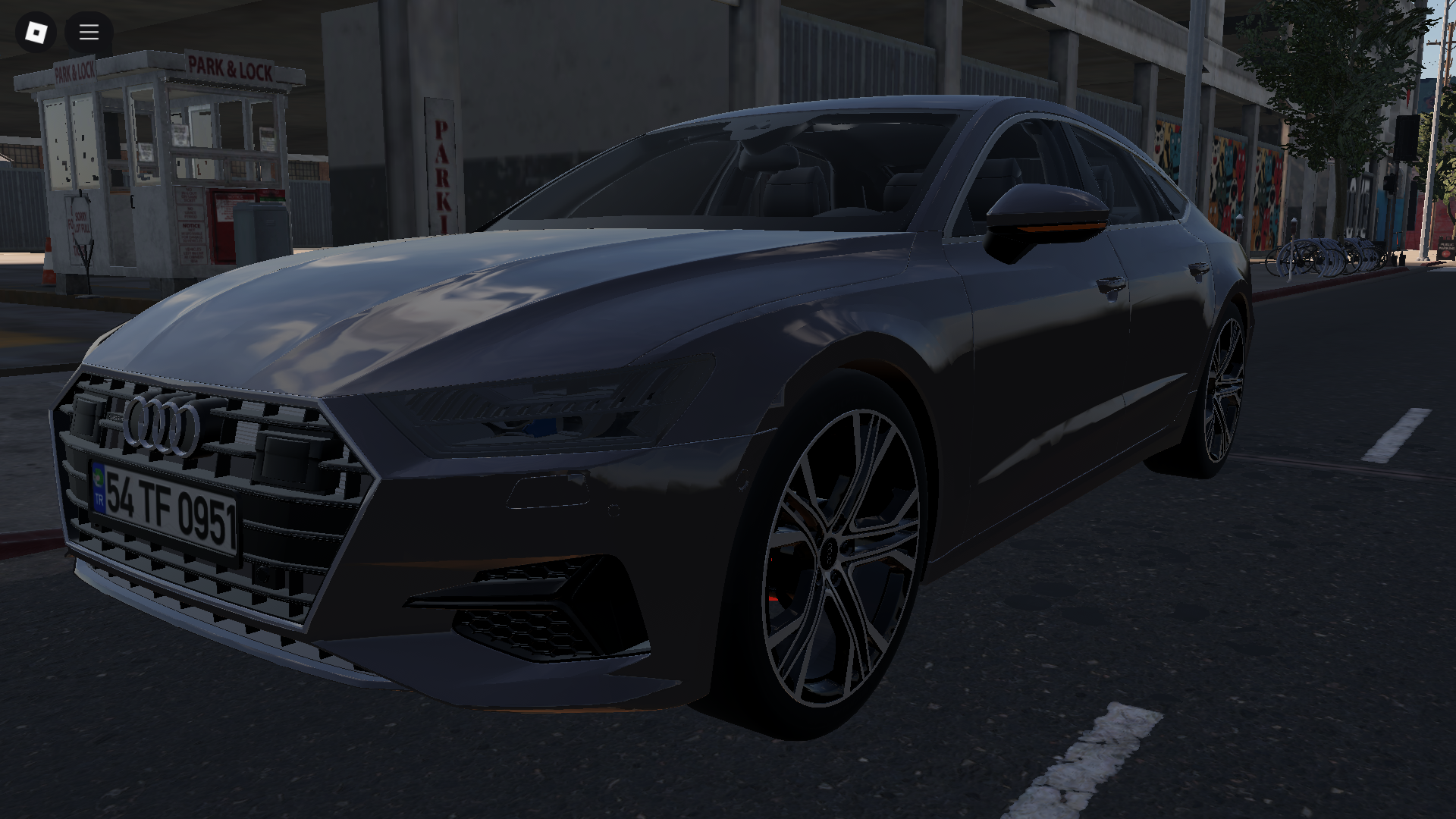 Audi A7 2018 – Drivable Roblox Luxury Sedan