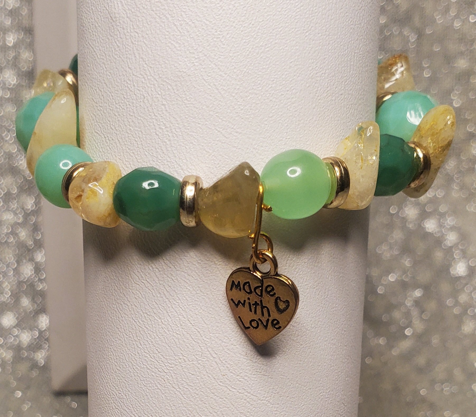 🎈Green-Yellow Mix Bracelet #GYMB4 - Payhip