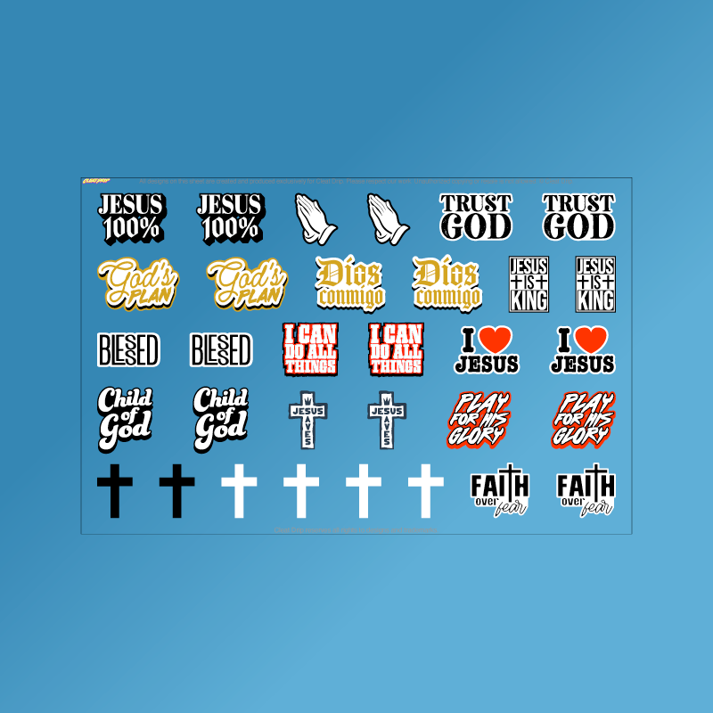 Mini Drip - Blessed UV Decals