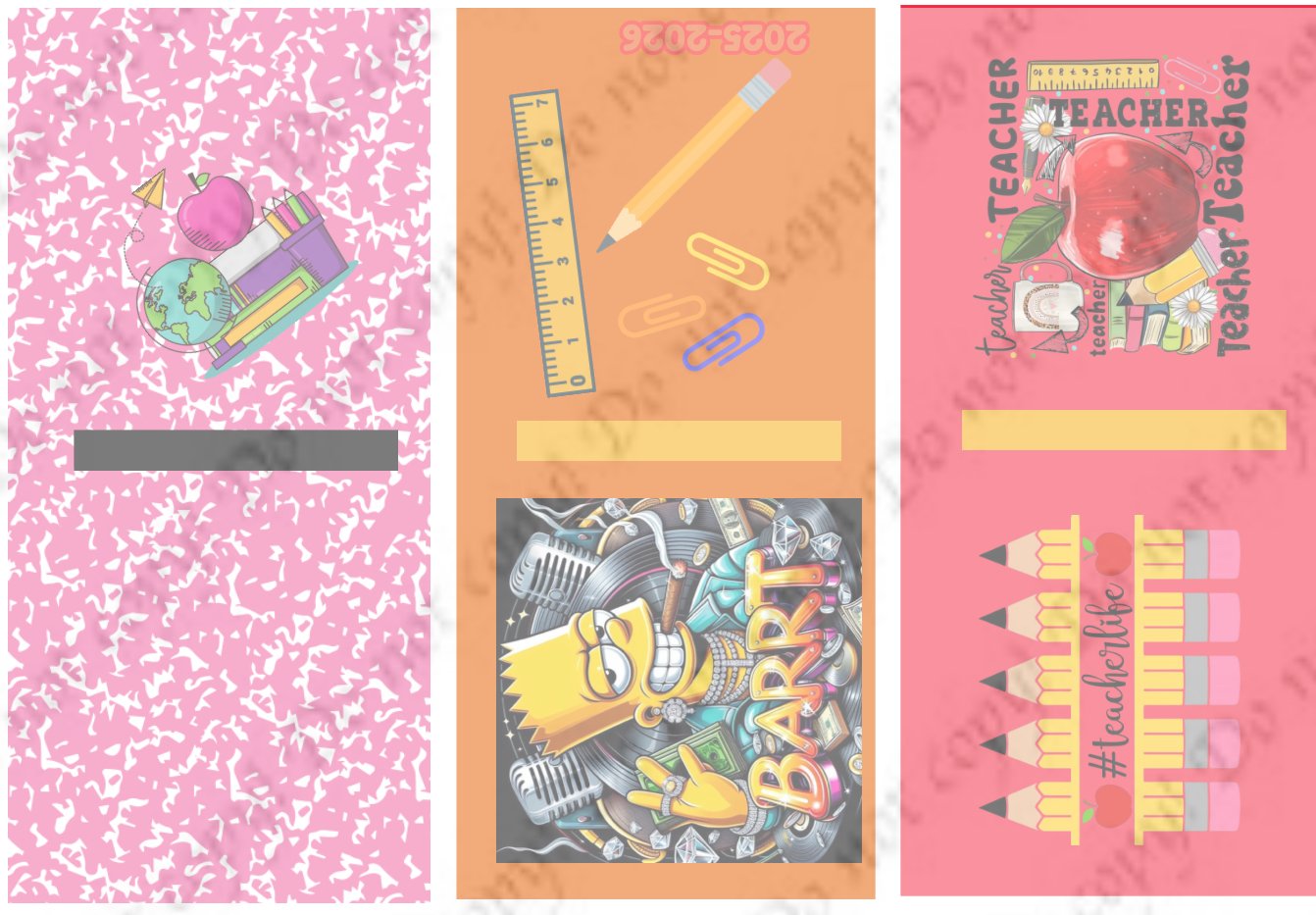 Sticky notebooks template - Payhip
