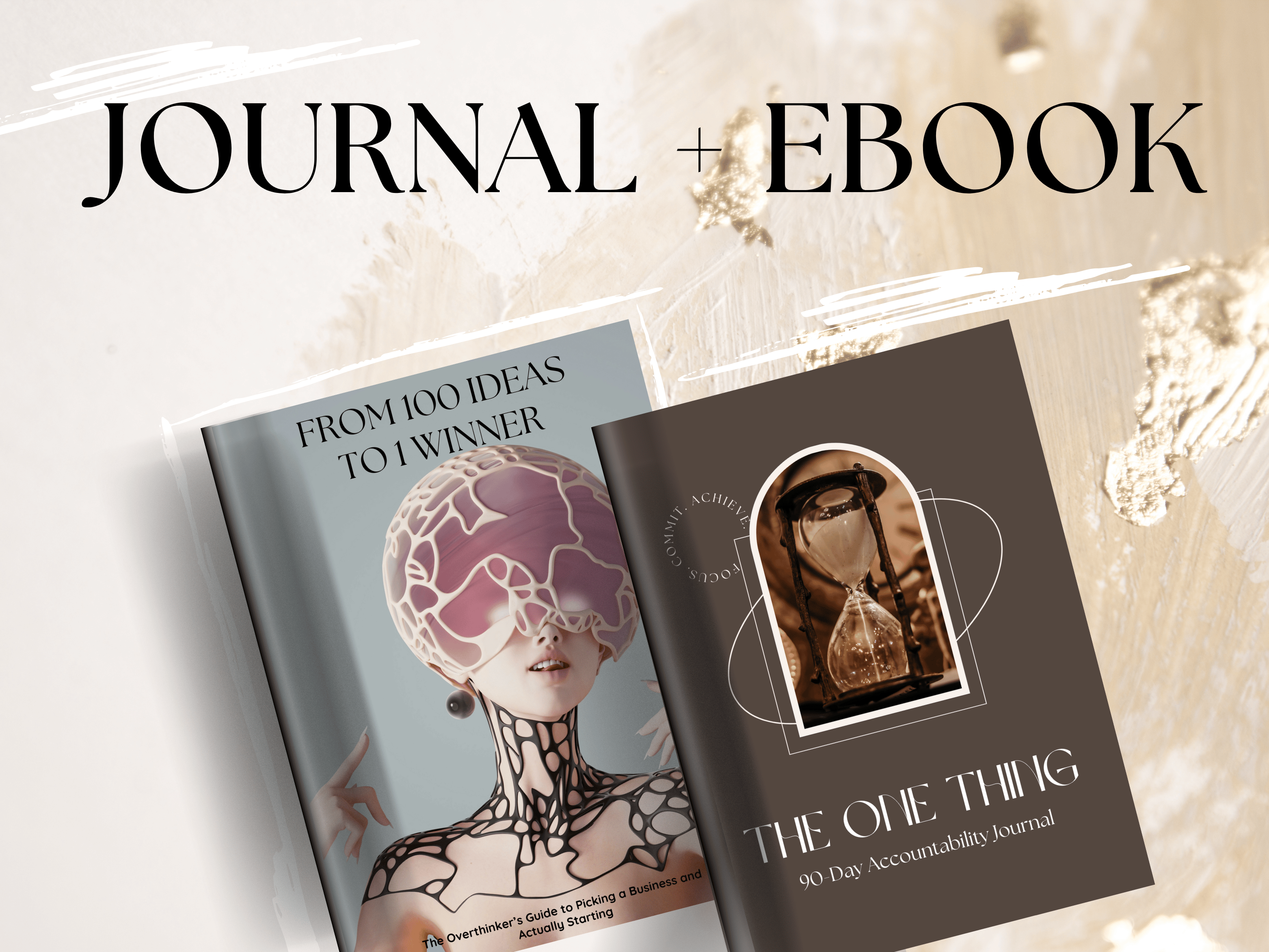 90-Day Accountability Journal and Business Idea eBook Bundle - Payhip