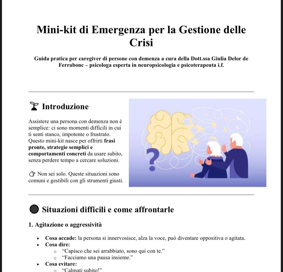 Mini-kit di Emergenza per la Gestione delle Crisi - Payhip