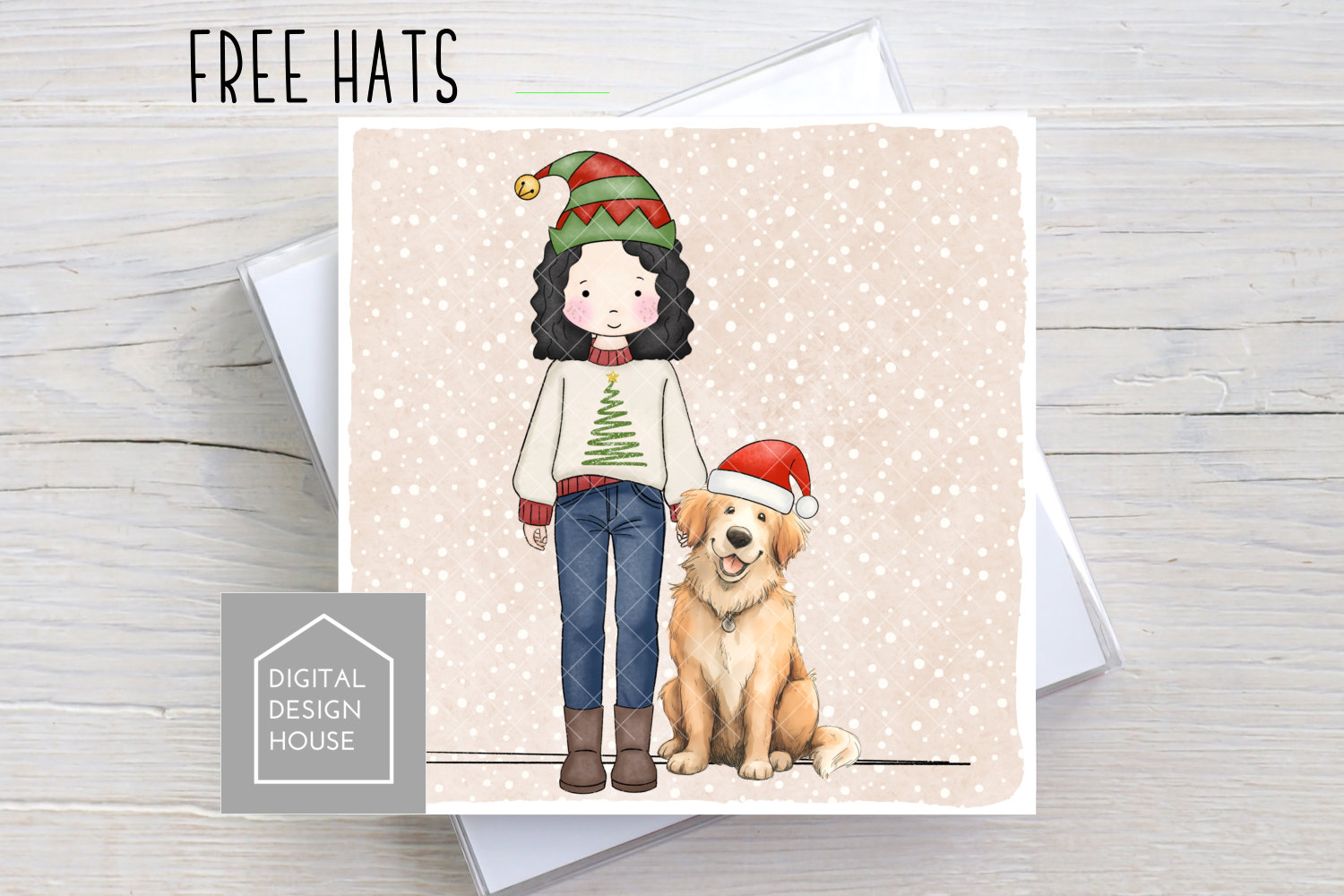 FREE Doodle Santa Hat and Elf Hat - Payhip