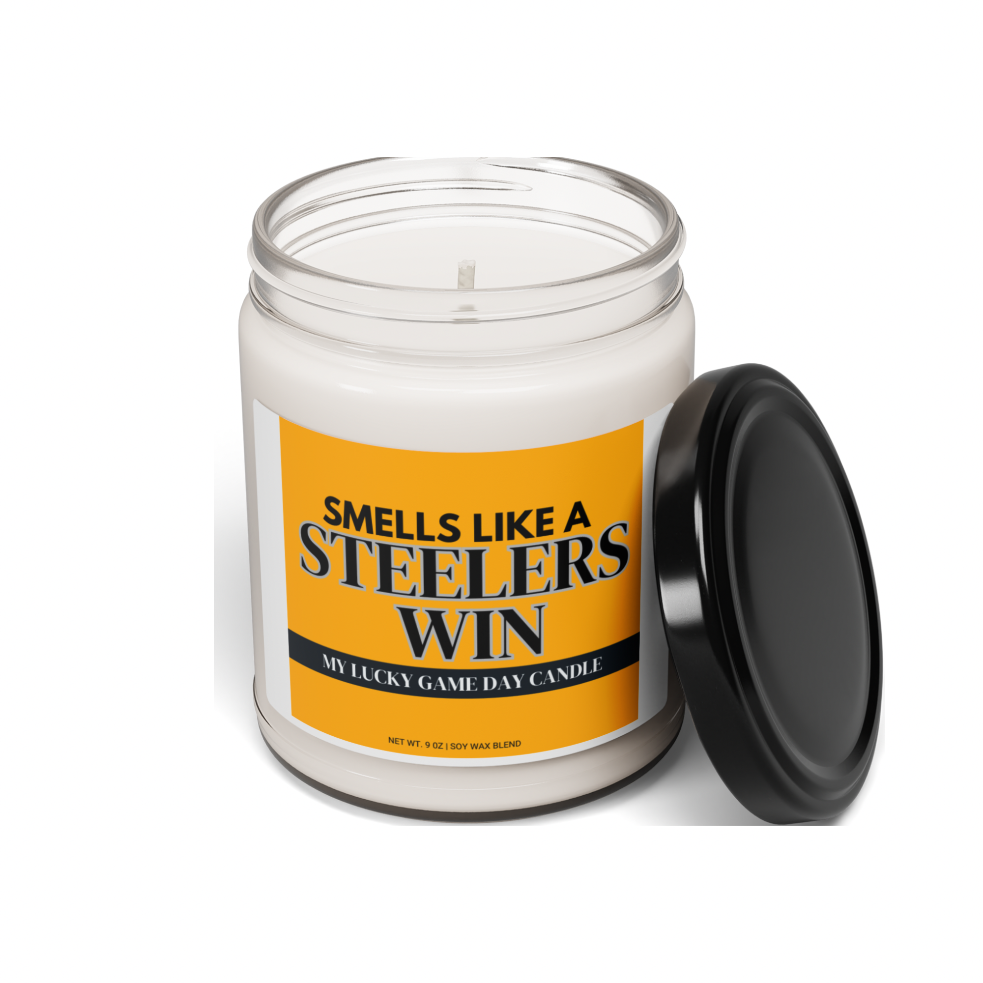 Steelers Candle Label - Payhip