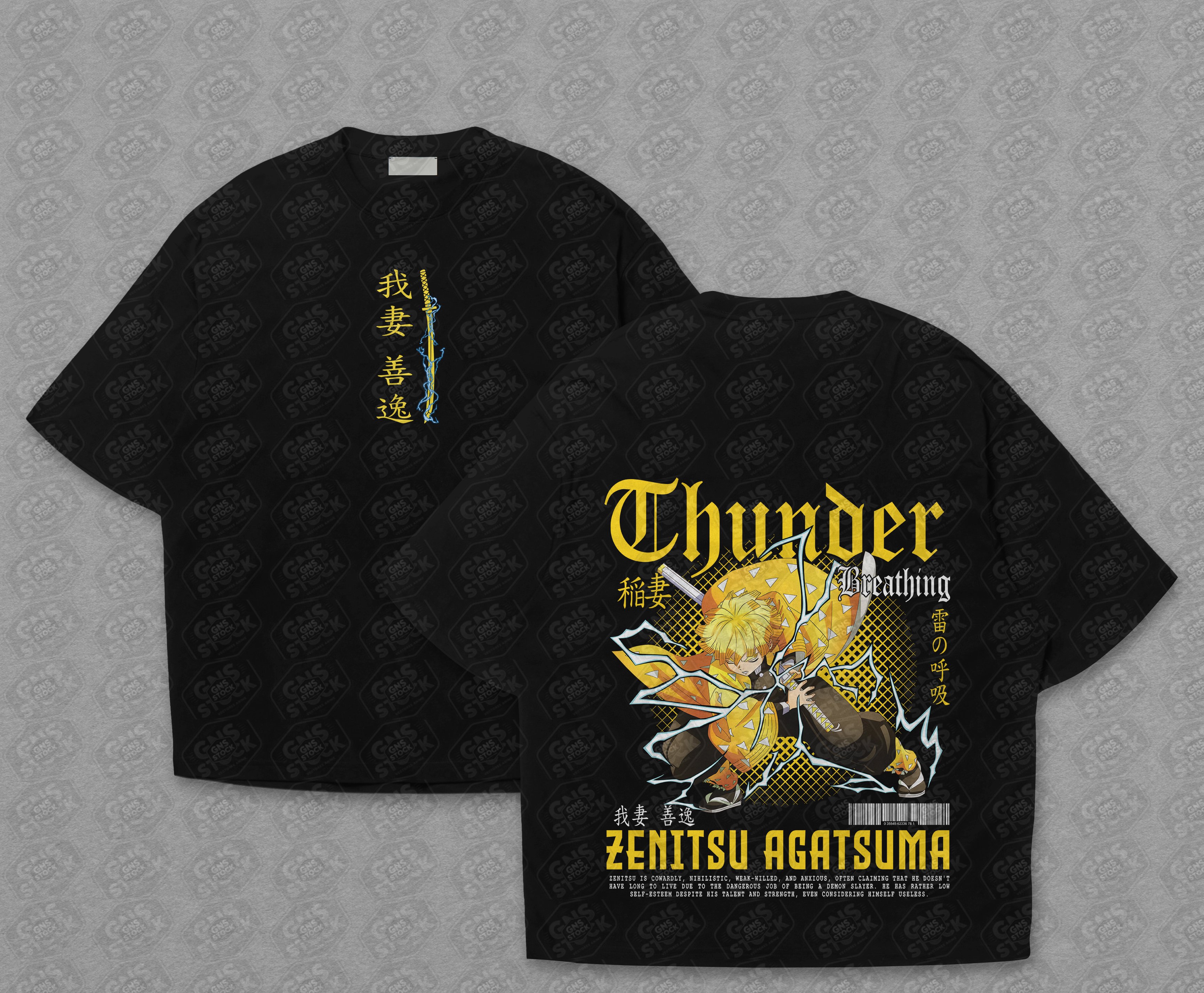 Anime Vector – Zenitsu Agatsuma | Demon Slayer: Kimetsu no Yaiba ...