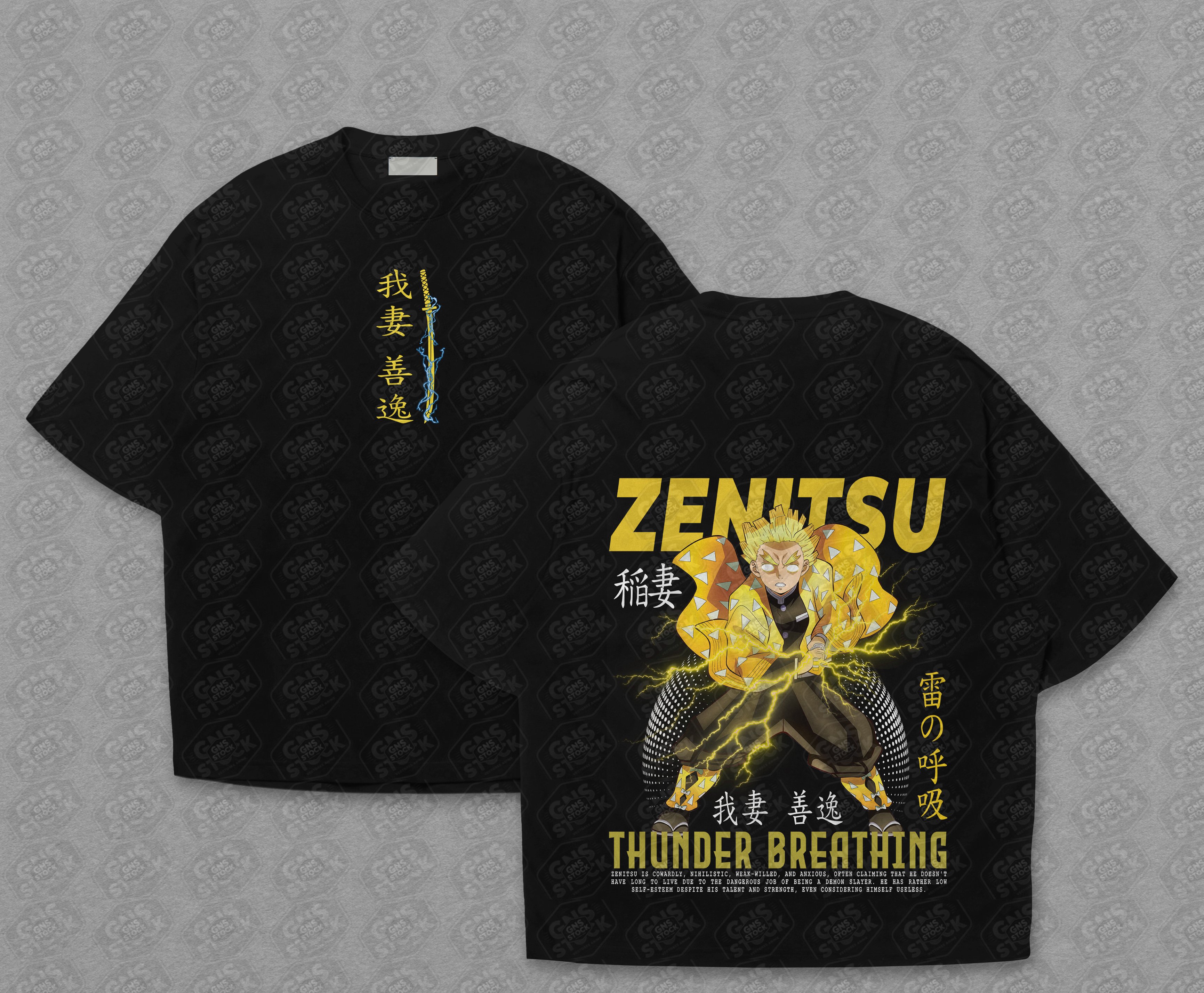 Anime Vector – Zenitsu Agatsuma | Demon Slayer: Kimetsu no Yaiba ...