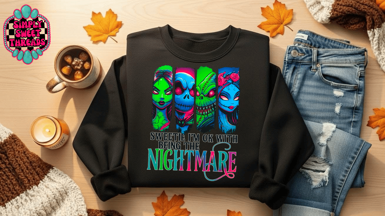 Perfect Nightmare Crew Neck Sweater - Payhip