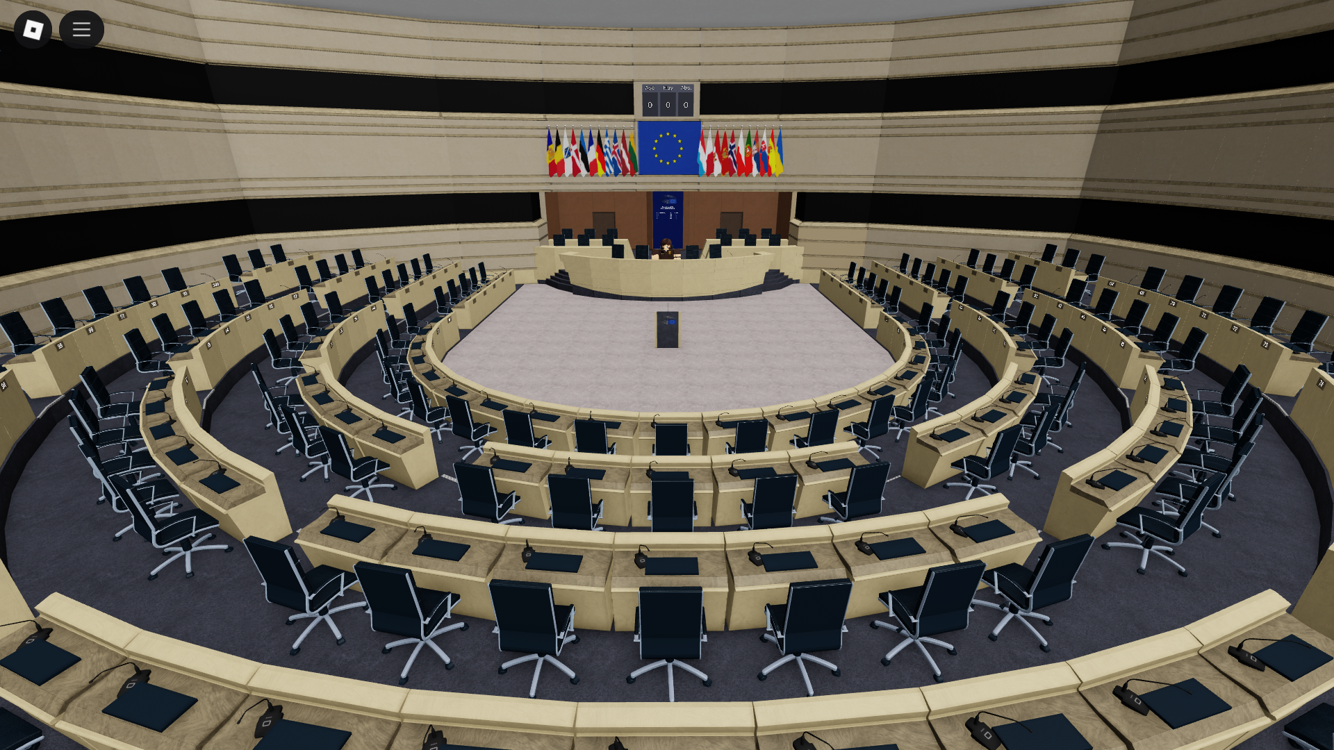 European Parliament – Roblox Roleplay Building