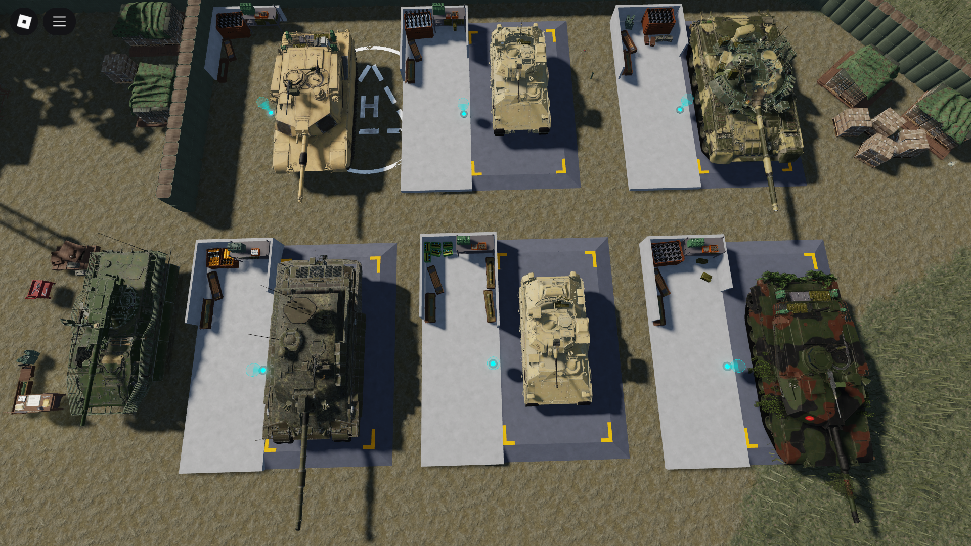 Roblox Tank Bundle – 7 Modern Scripted Battle Tanks Pack