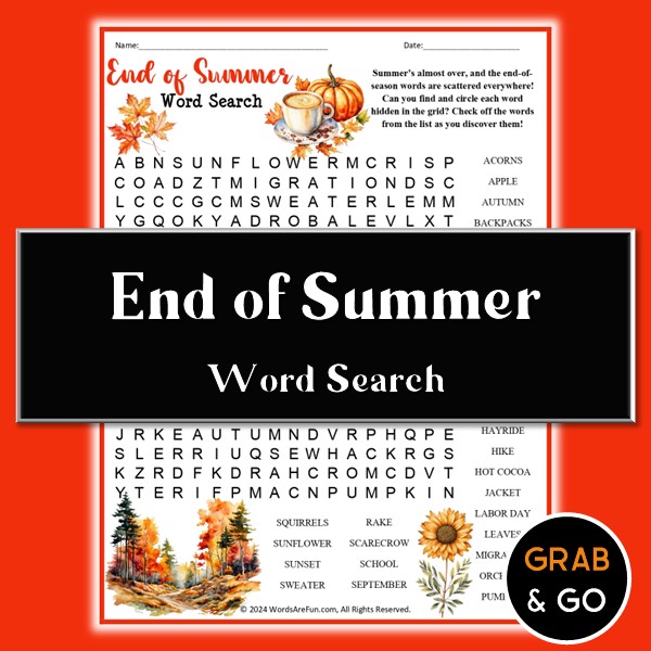 Back to School Word Search Bundle | Printable Puzzles for First Day ...