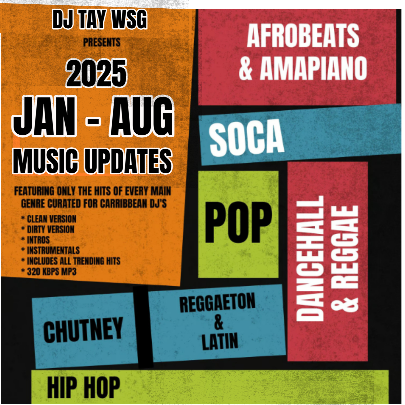 MUSIC UPDATES BUNDLE - JANUARY TO AUGUST 2025 - Payhip