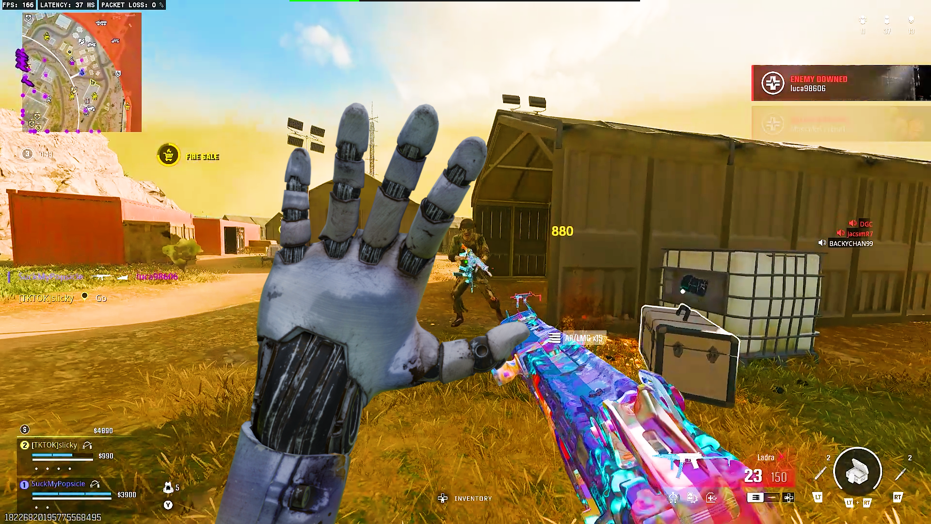 BrotherHood Boom Hand Gesture