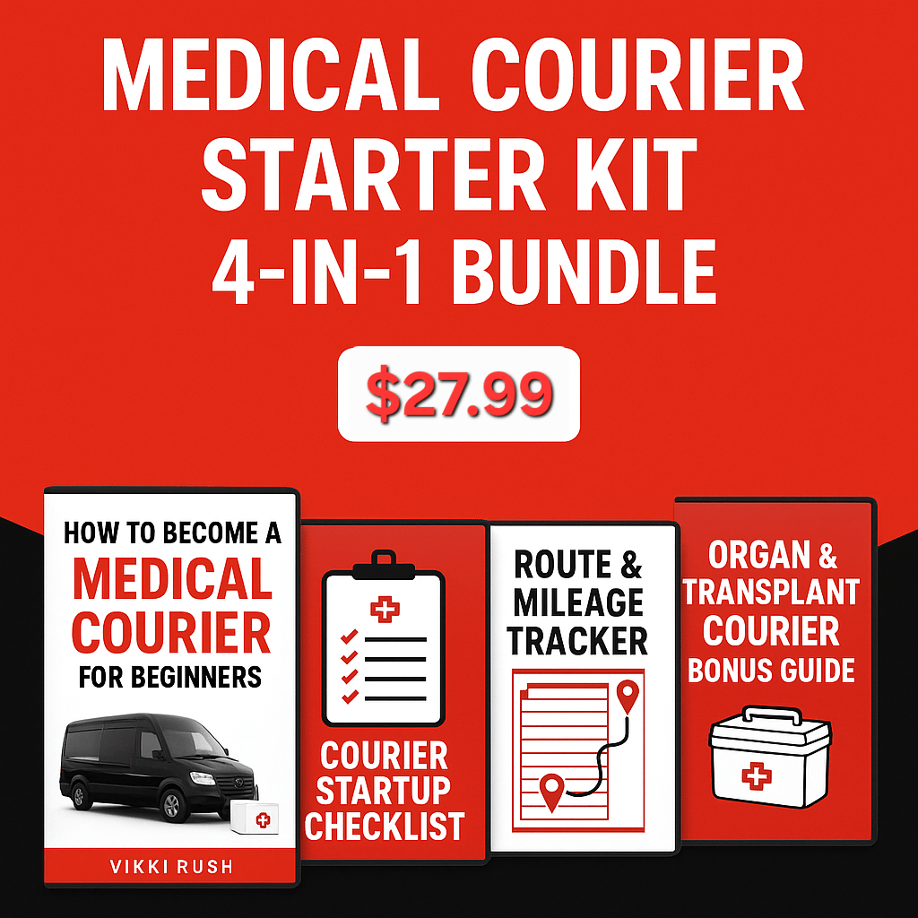 Medical Courier Starter Kit – 4-in-1 Bundle - Payhip