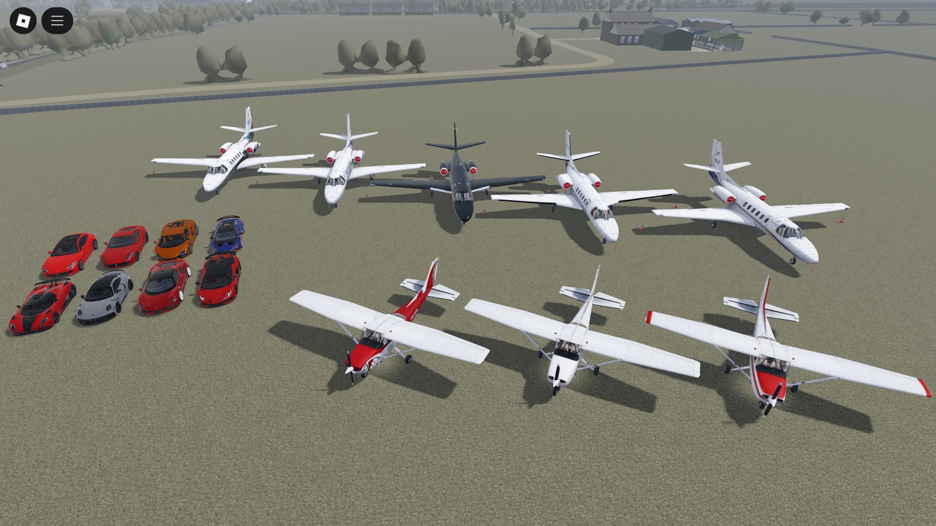 16 Vehicle Pack Roblox – 8 Cars & 8 Aircraft