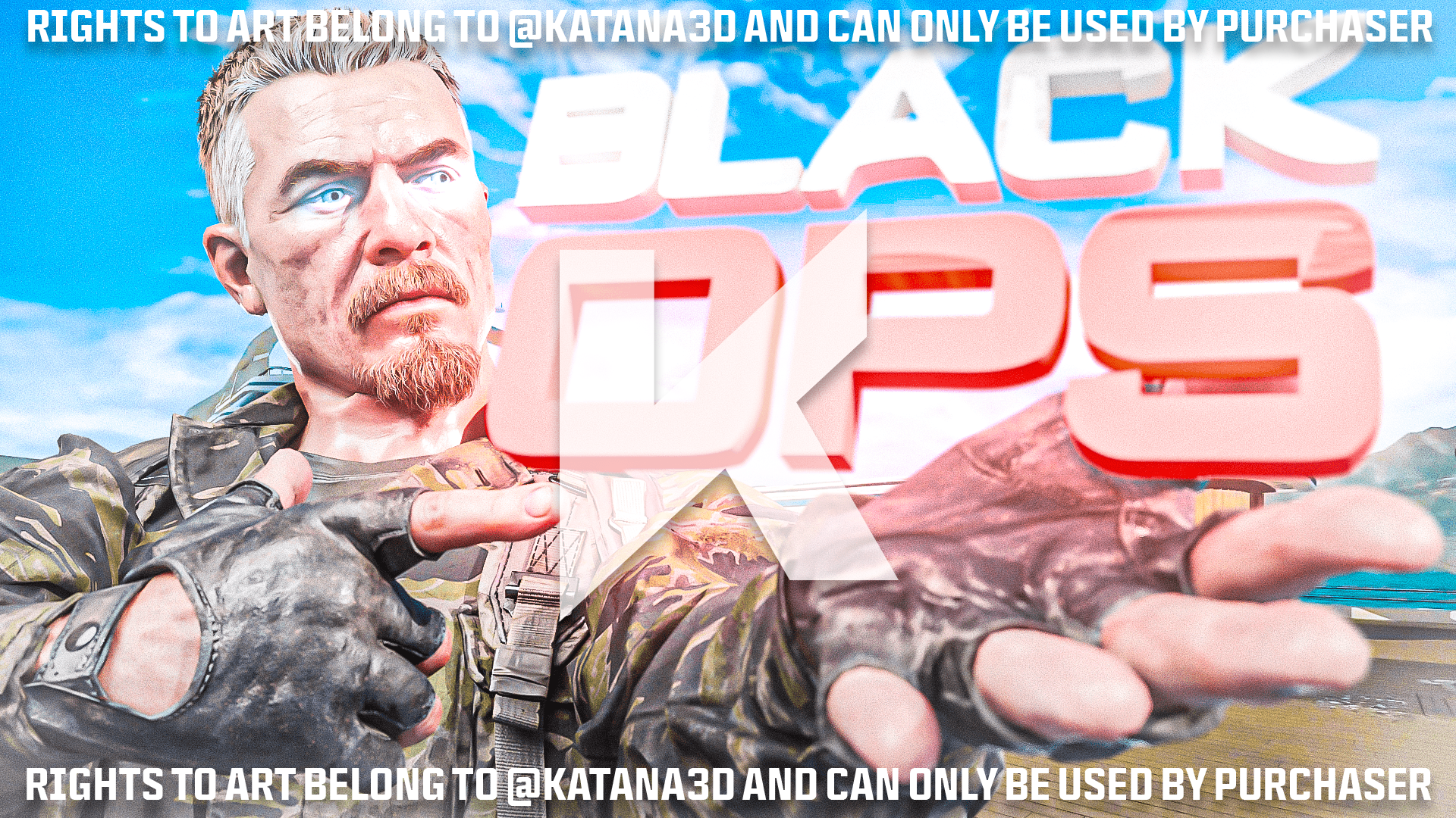 COD/BO7 Thumbnail - Reznov Black Ops Logo - Payhip