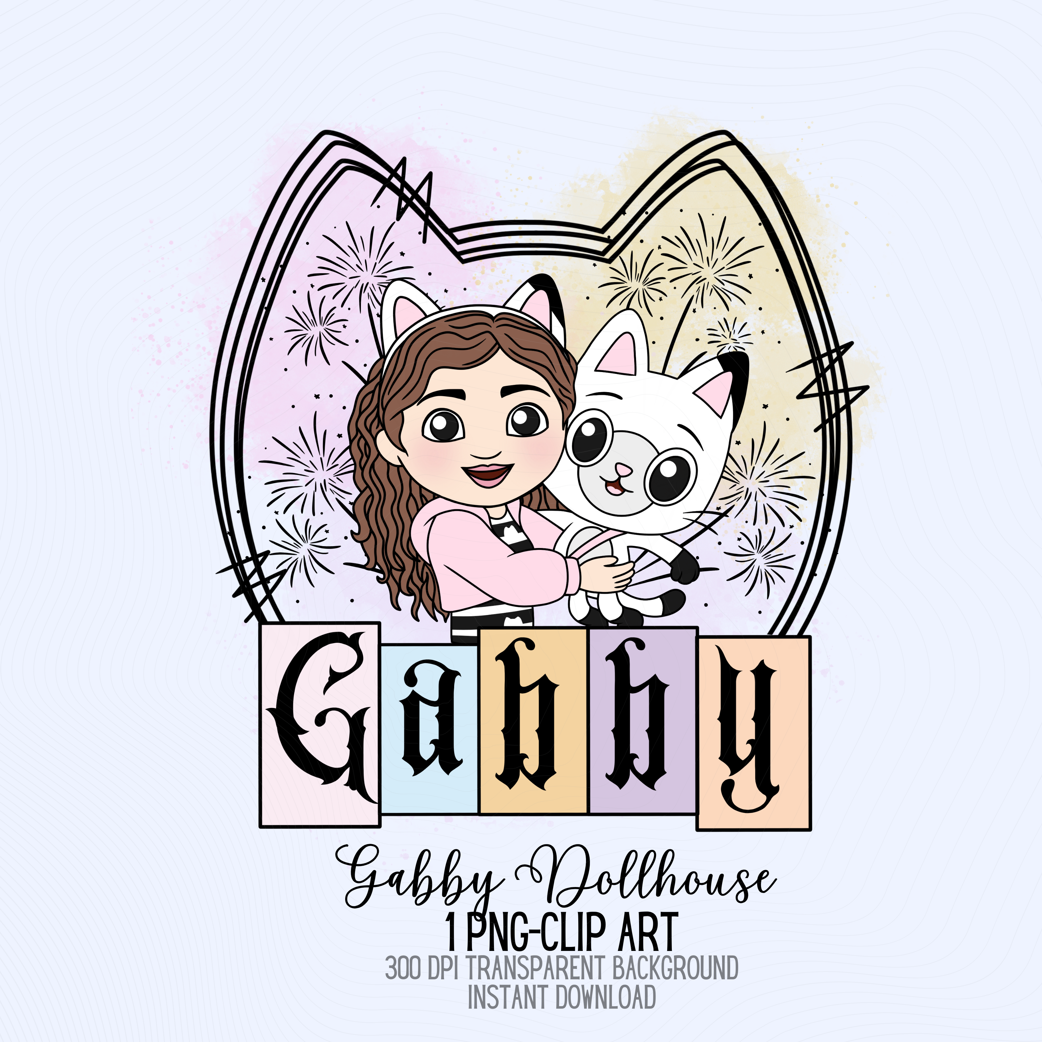 Gabby Dollhouse PNG Clipart | Casa de muñecas | Gabby y Pandy ...