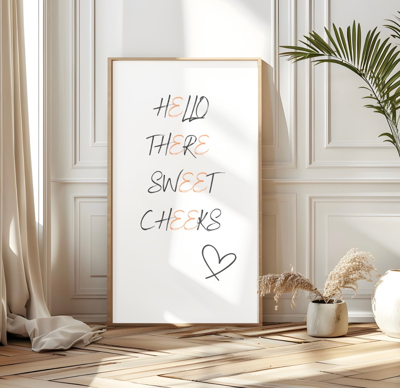 Funny Christmas Bathroom Sign Printable | “He Sees You When You’re ...