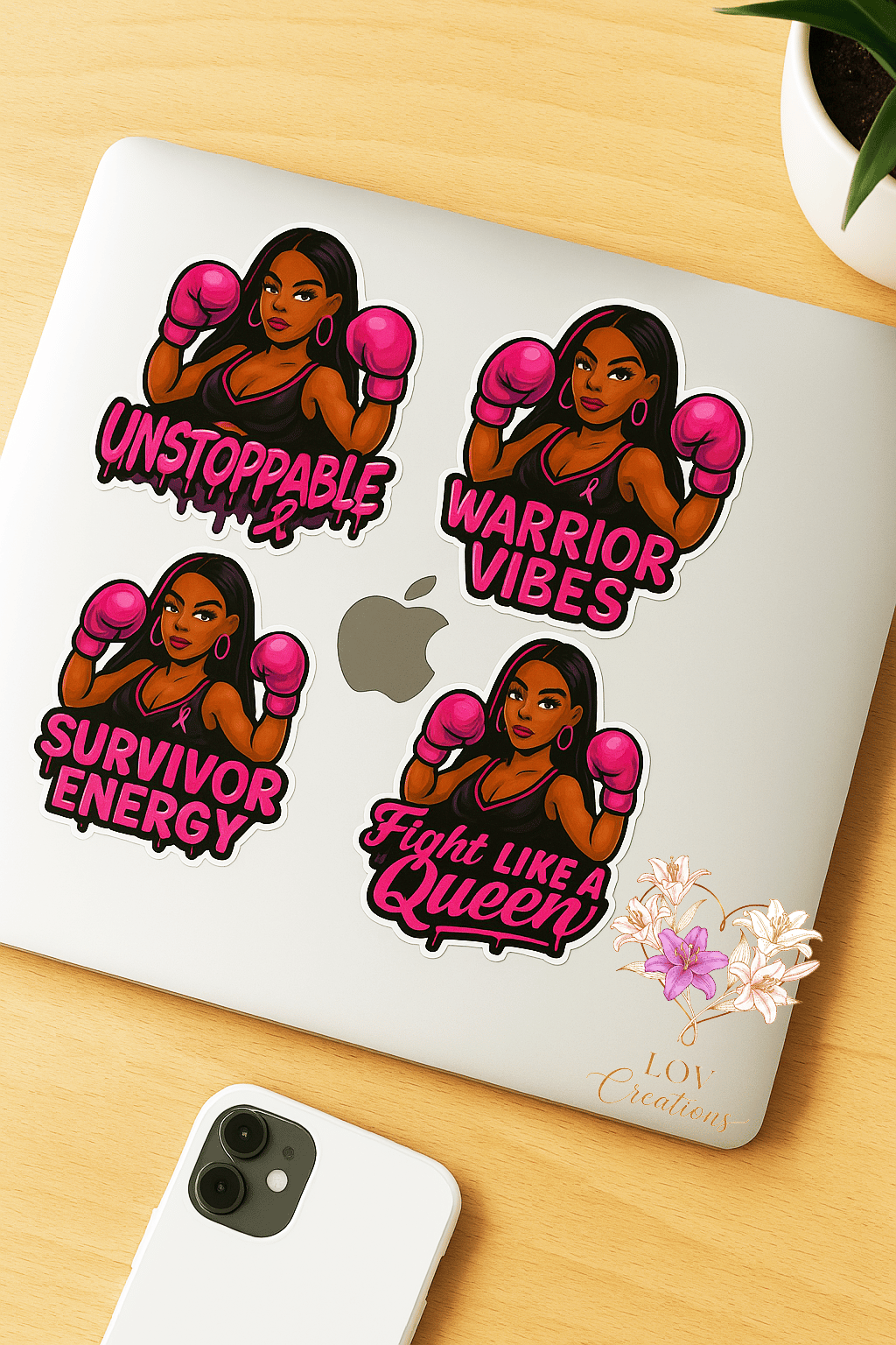 Survivor Strength Sticker Bundle (4-Pack) - Payhip