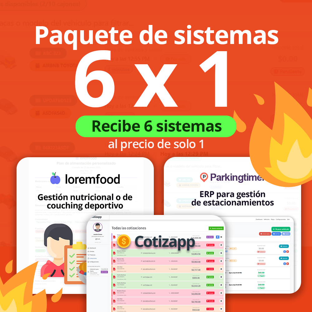 Bundle de sistemas 2025 | 6 sistemas completos al precio de 1 🔥