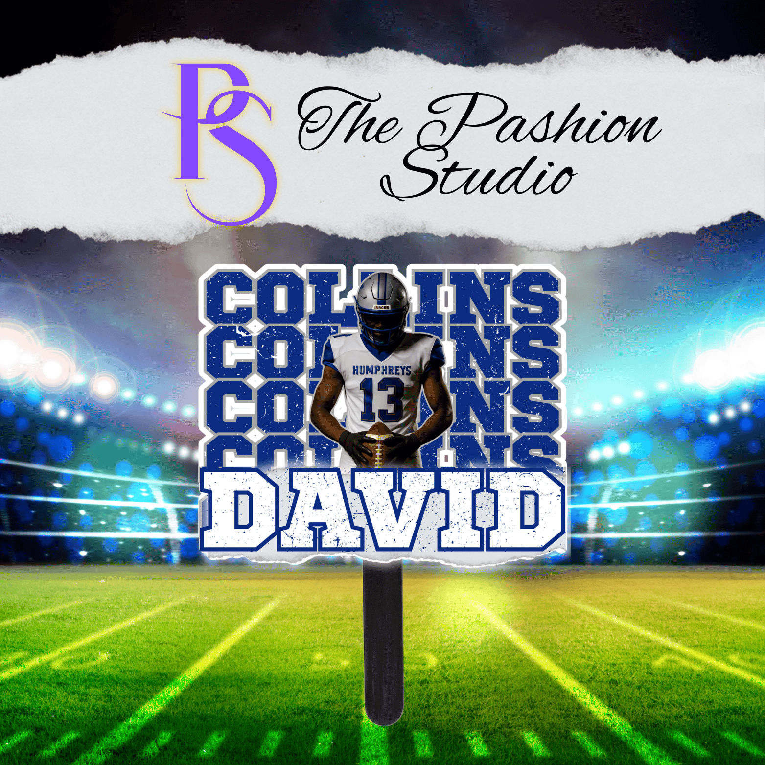 🏈DIY Football Fan Template – 1 Design (Bundle Available Separately ...
