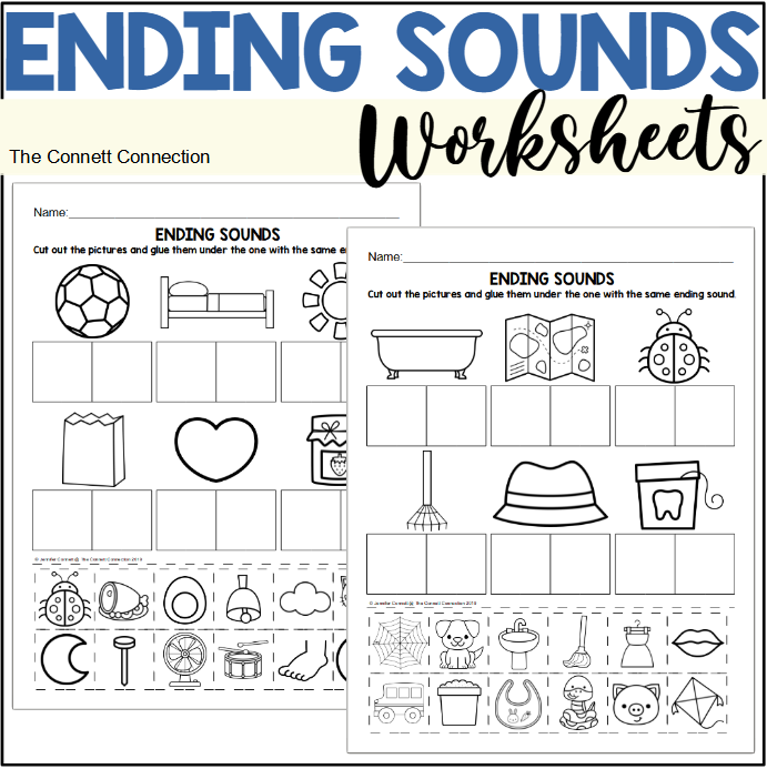Ending Sounds Worksheets