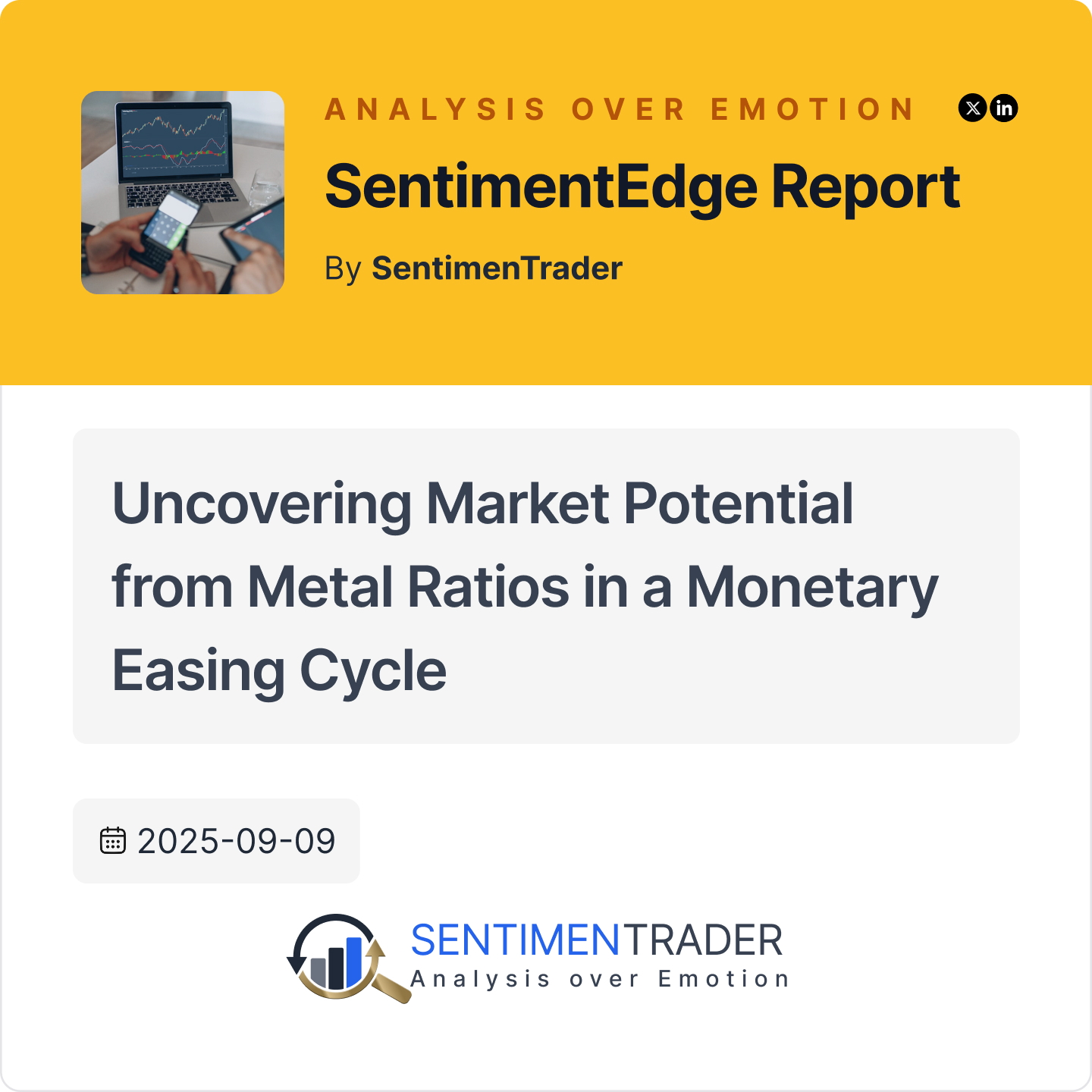 2025-09-09 | Uncovering Market Potential from Metal Ratios in a ...