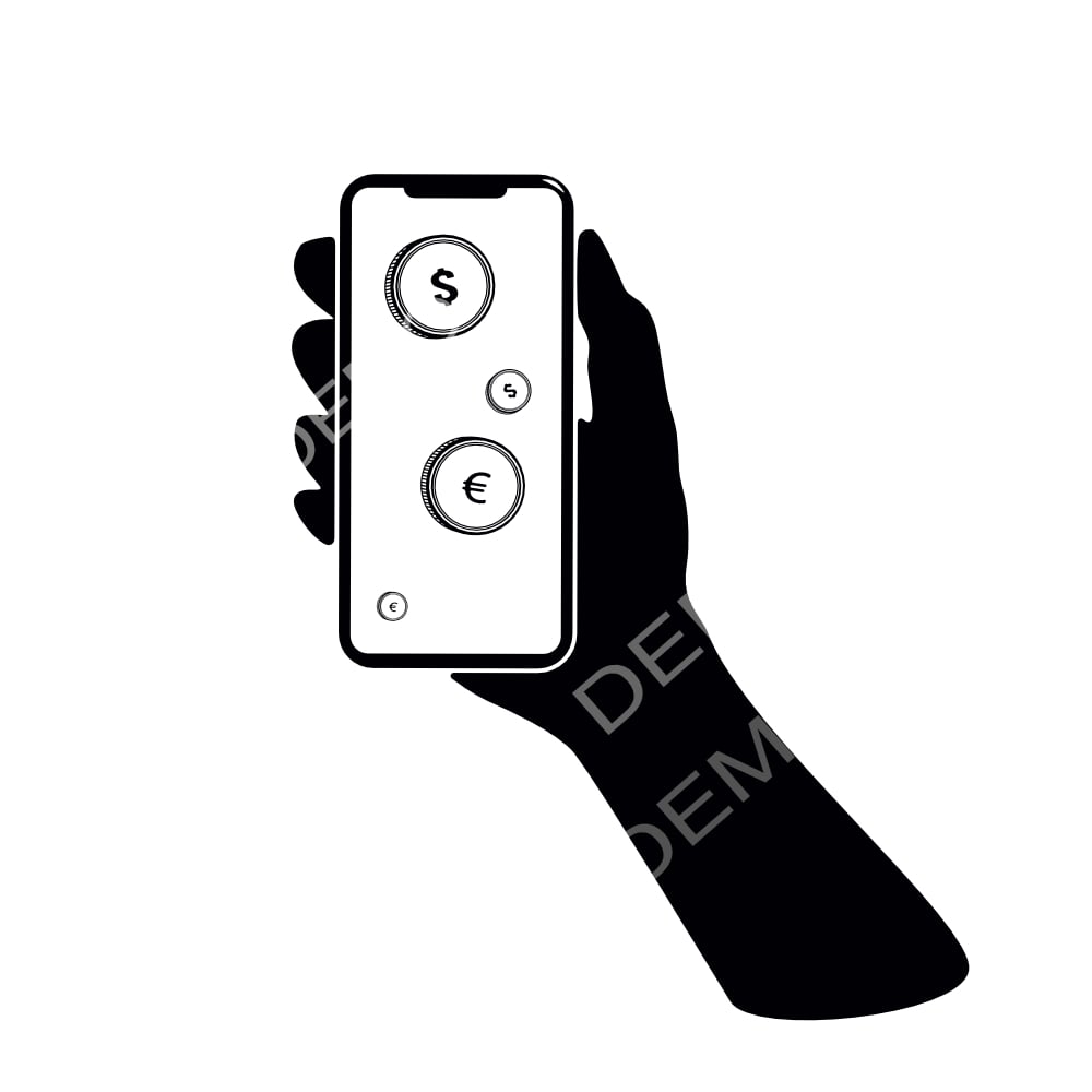 digital banking symbol