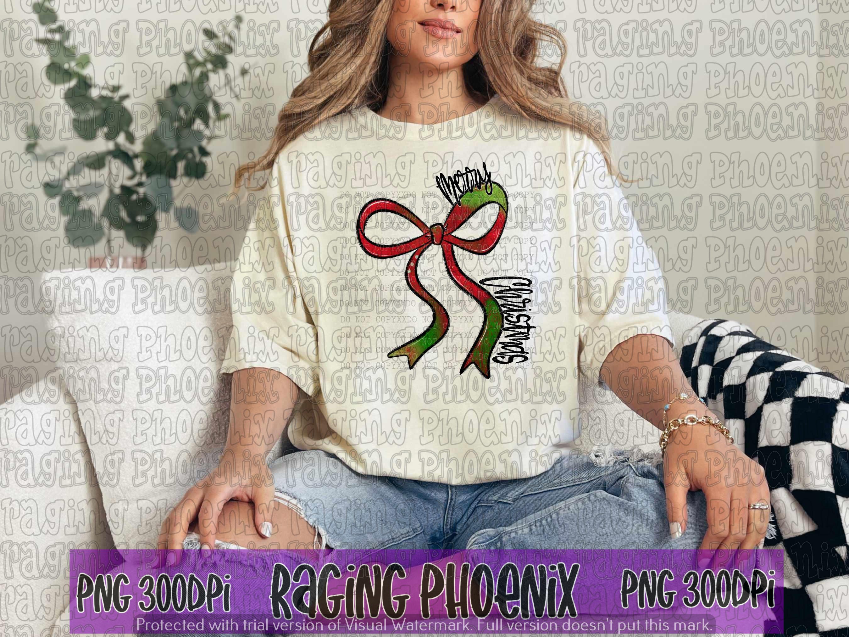 MERRY CHRISTMAS BOW XM030 - Payhip