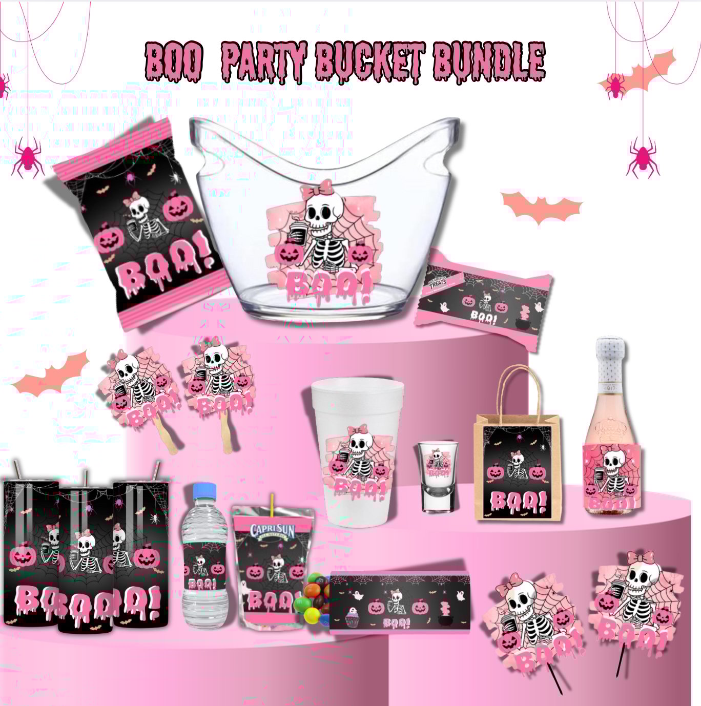11 pc Halloween Adult party bucket - Payhip