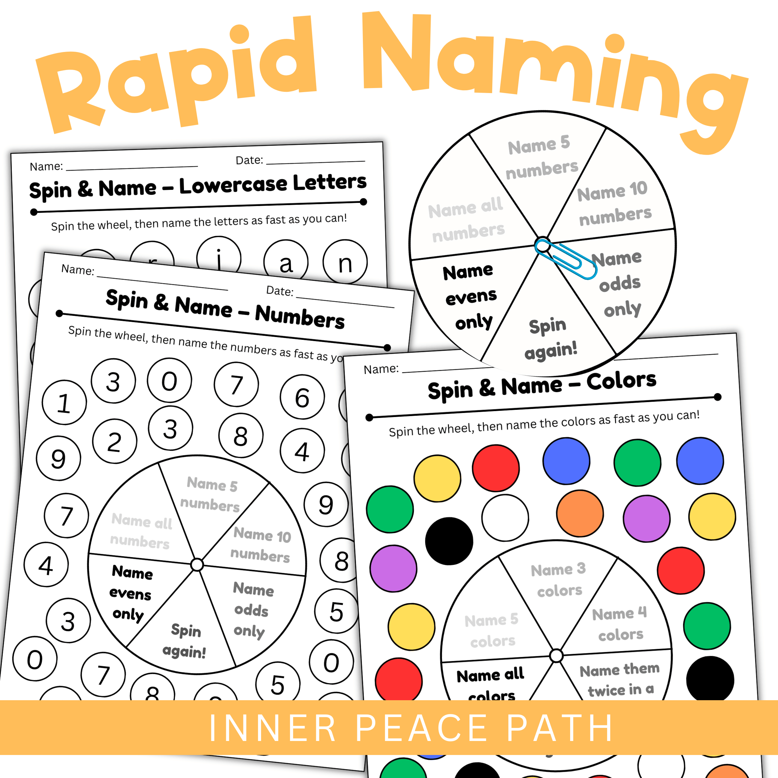 Rapid Automatized Naming Practice - Payhip