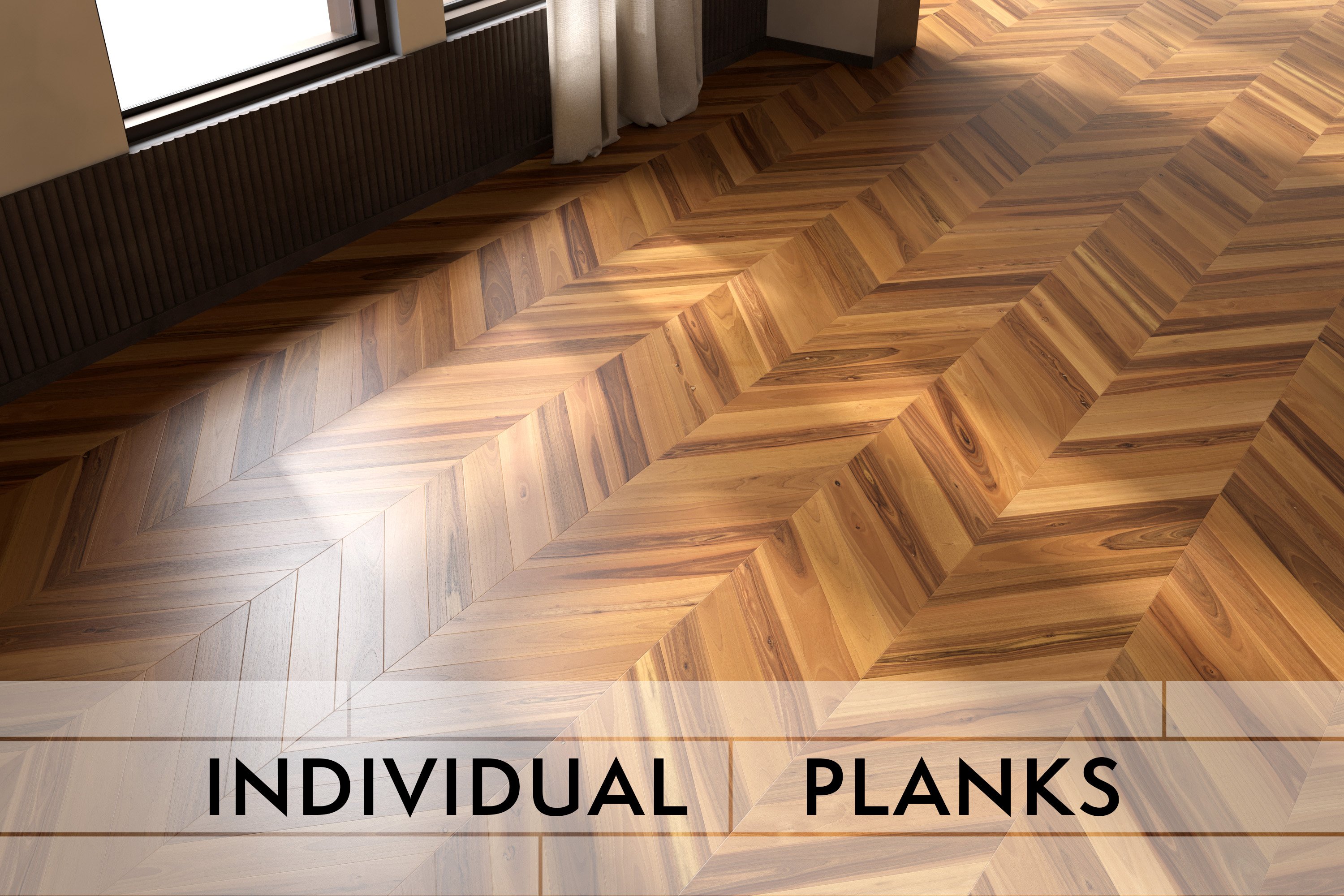 European Walnut 02 - Individual Planks