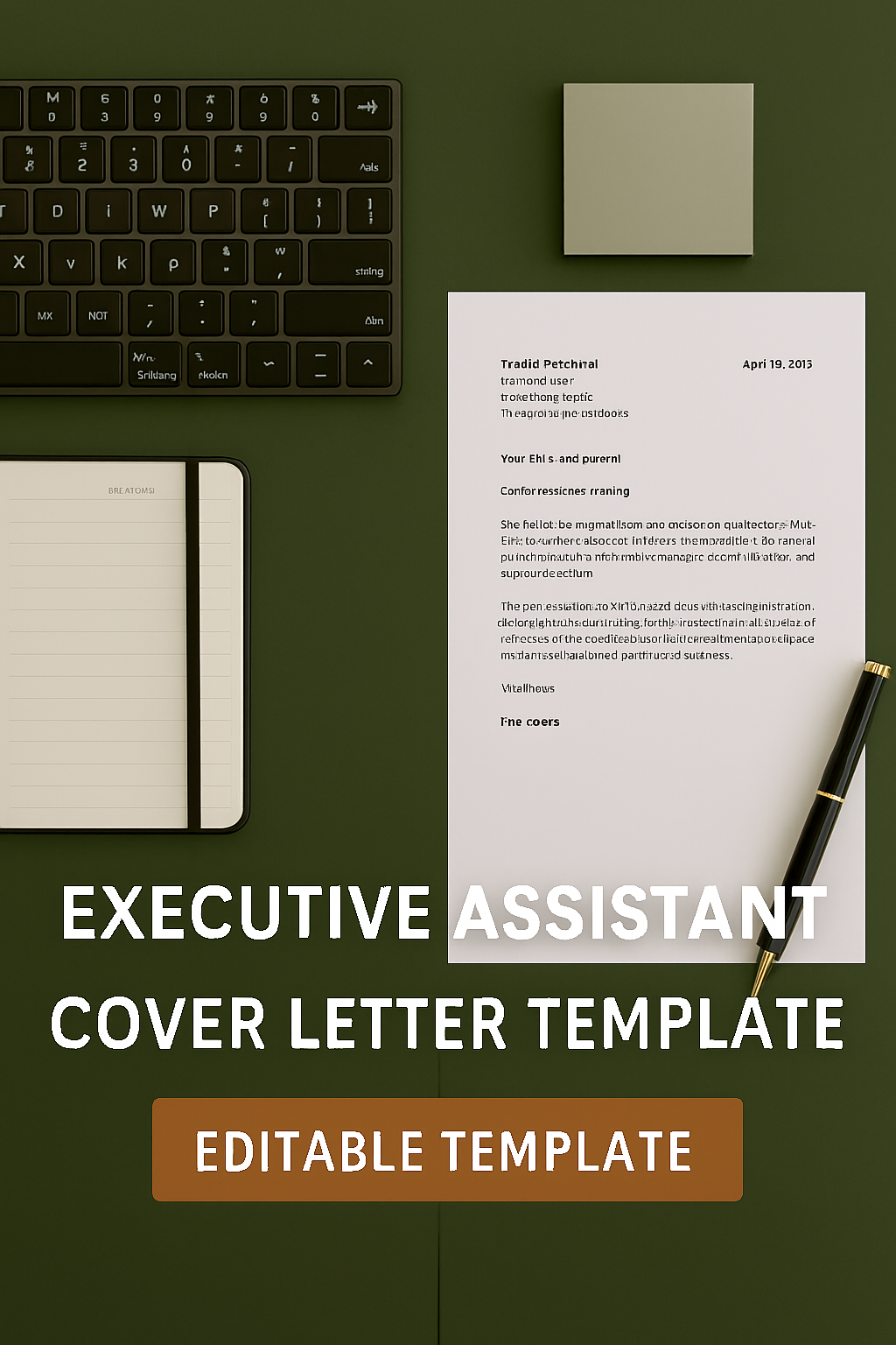 Cover Letter Template for Executive Assistants